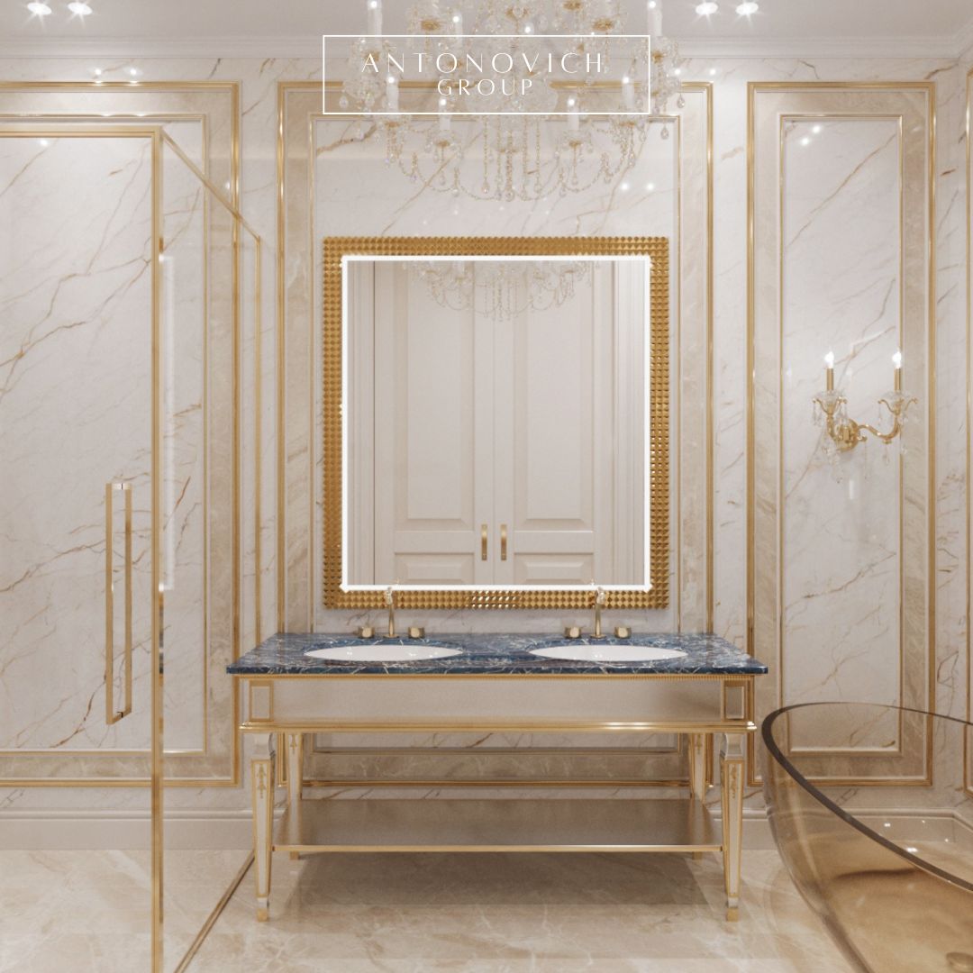 Opulent Bathroom Interiors for Luxury Apartments by LUXURY ANTONOVICH ...
