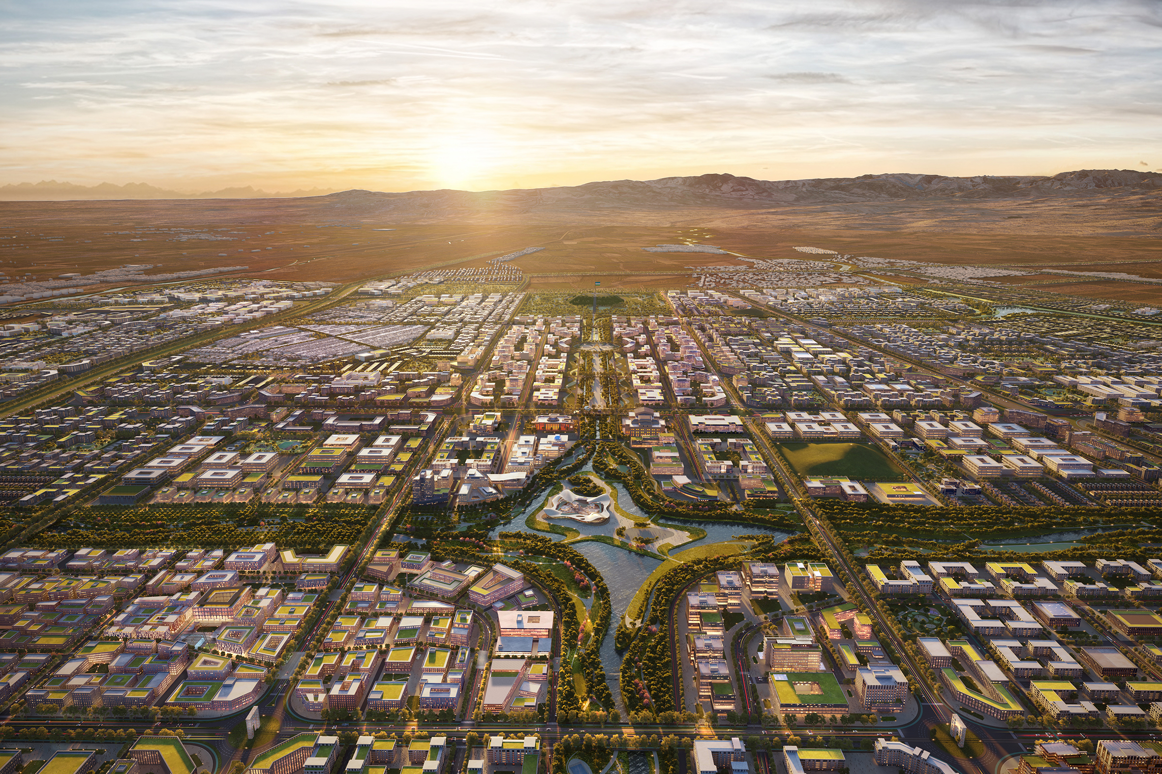 New Tashkent Masterplan, Uzbekistan by Cross Works - Architizer