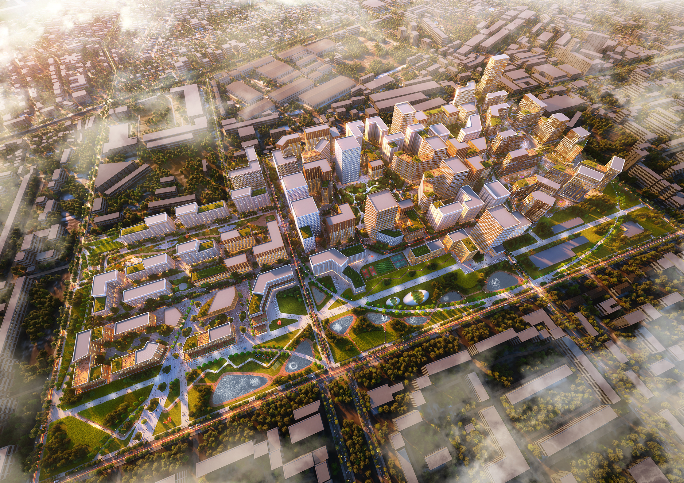 Almaty Masterplan by Cross Works - Architizer