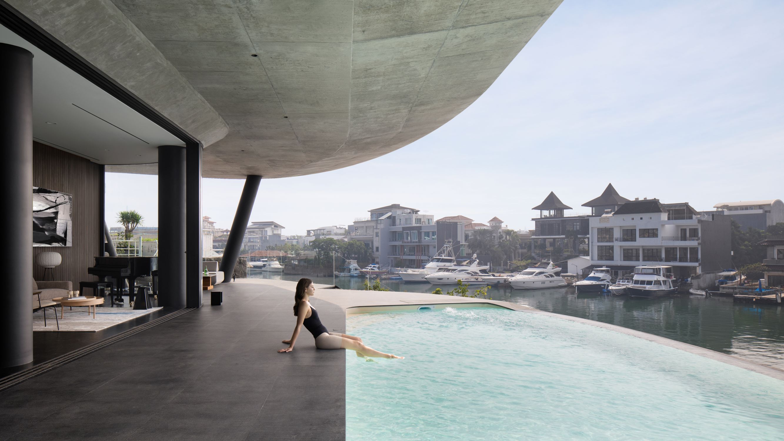 Idea 3992781: House on V-Stilts by K-Thengono Design Studio in Jakarta ...