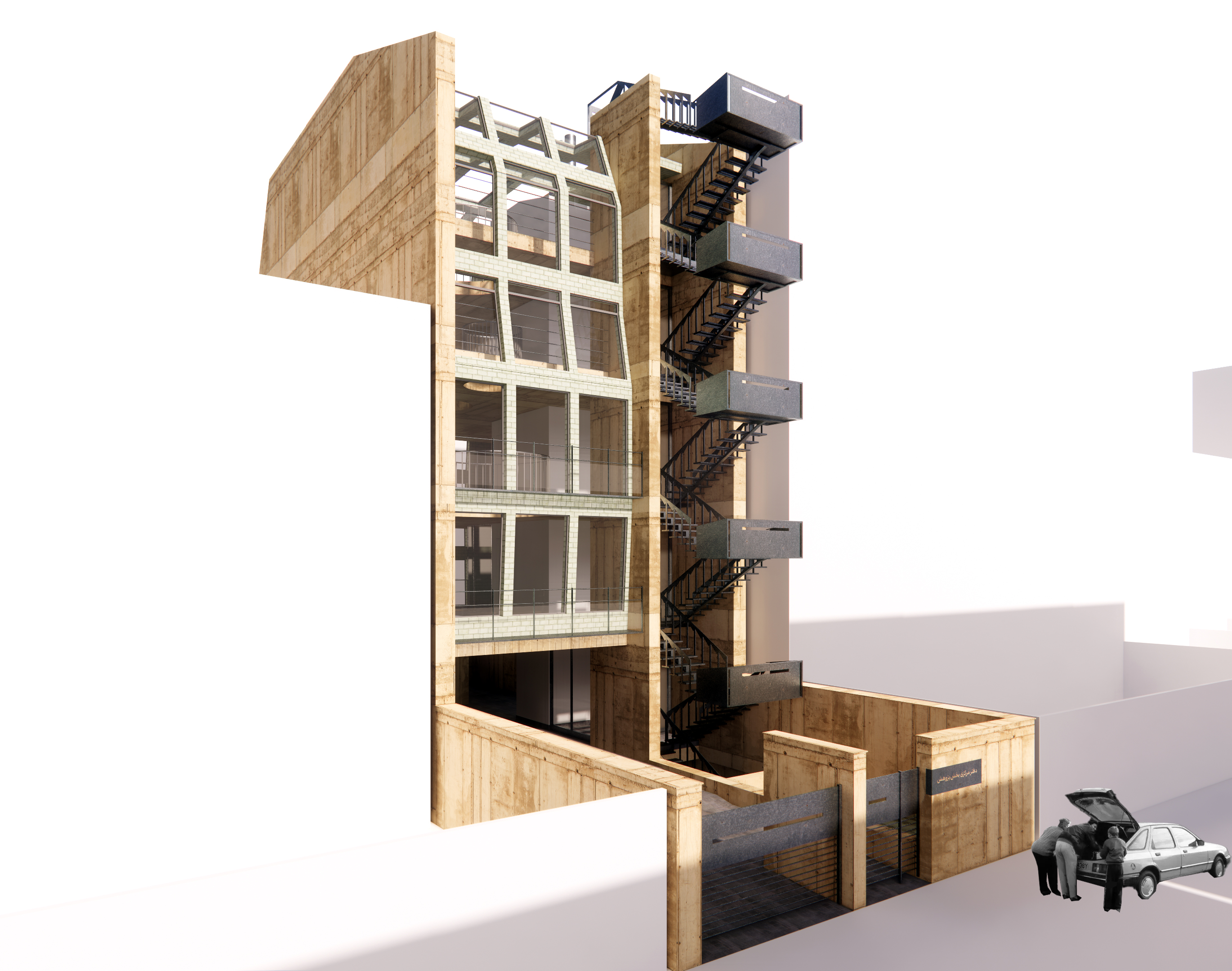 Larestan Office by archoffice | architecture & construction office ...