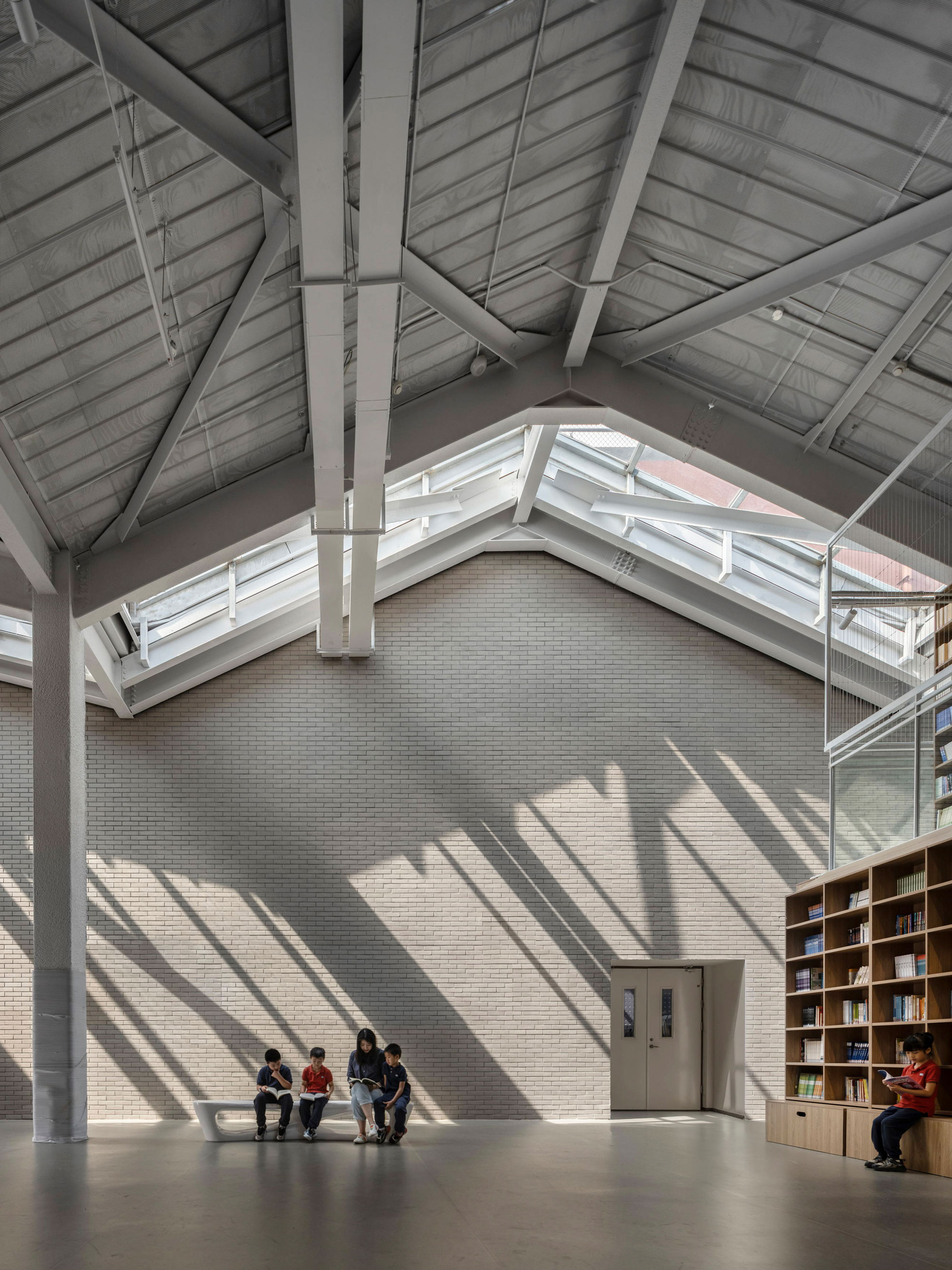 Beijing Zhengze School (Ping'anli Campus) by WIT Design & Research ...