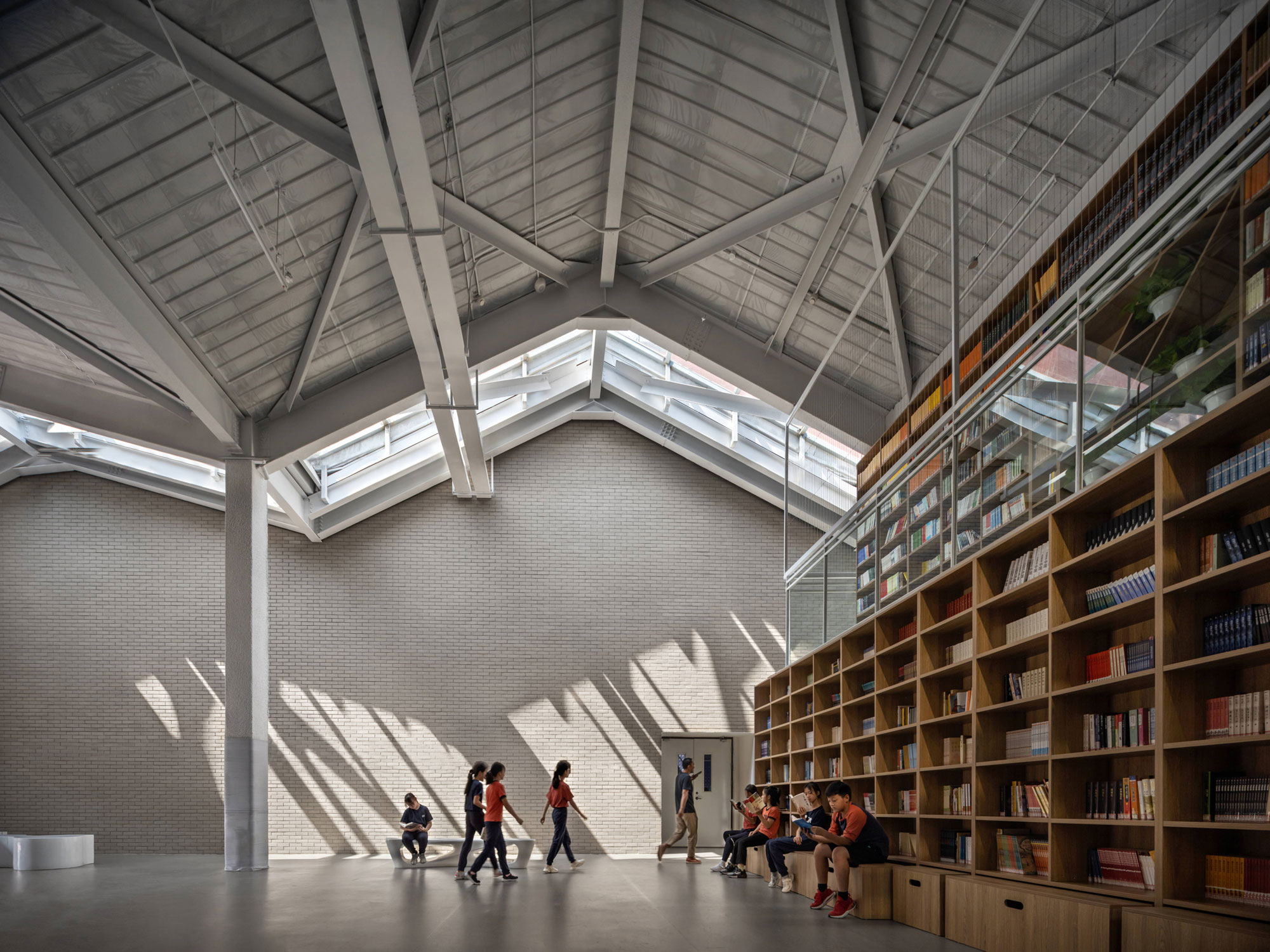 Beijing Zhengze School (Ping'anli Campus) by WIT Design & Research ...