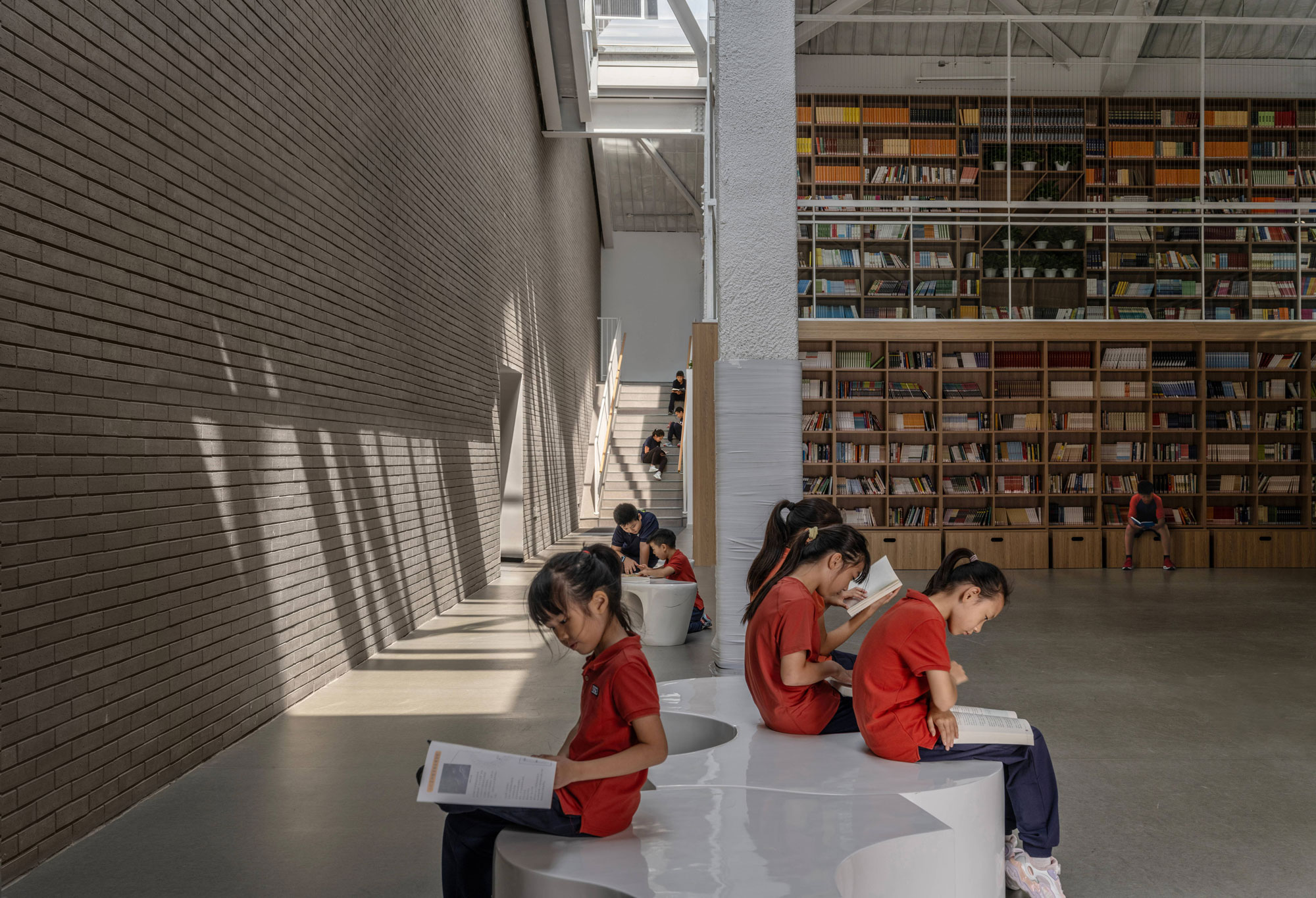 Beijing Zhengze School (Ping'anli Campus) by WIT Design & Research ...
