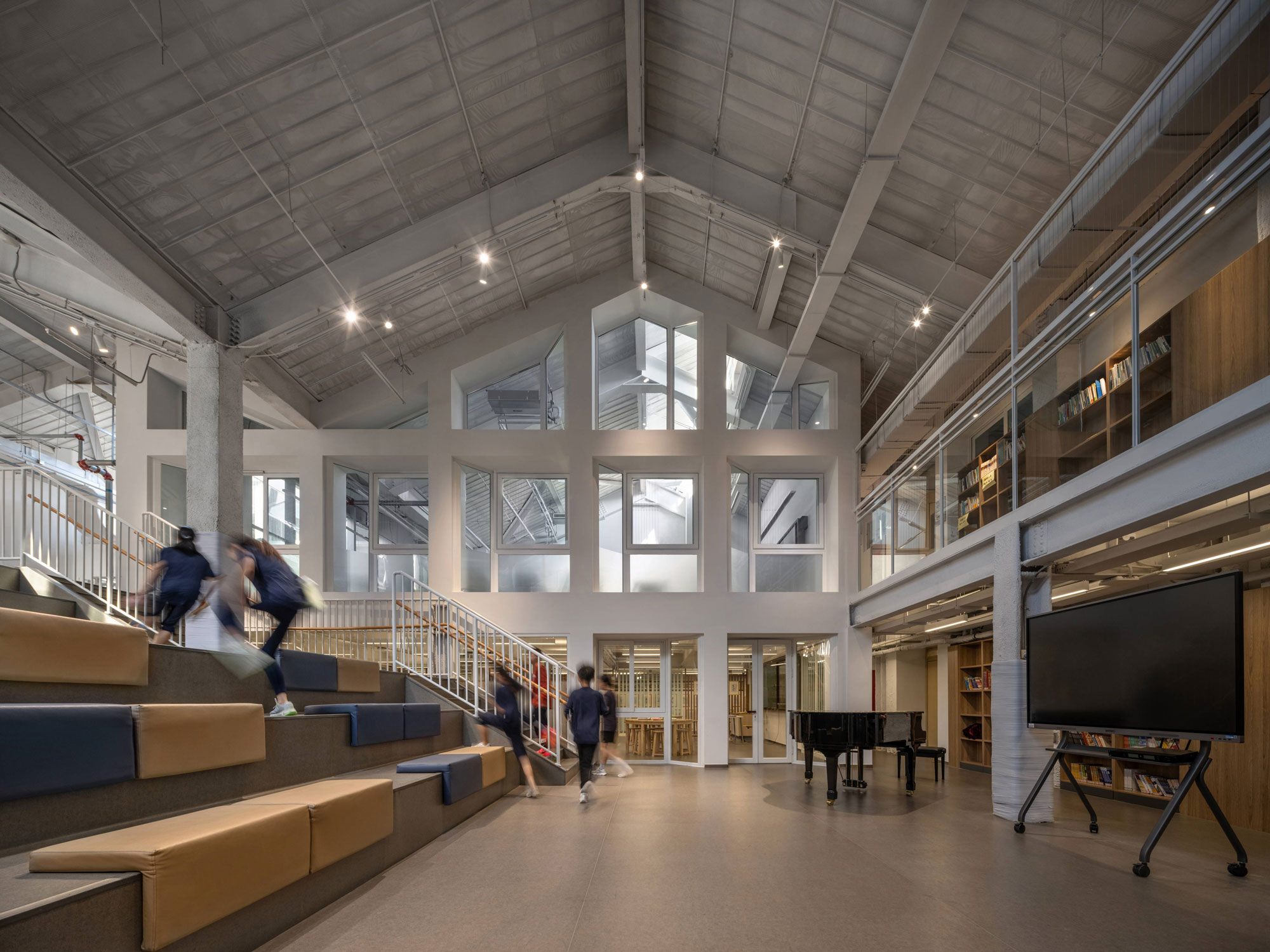 Beijing Zhengze School (Ping'anli Campus) by WIT Design & Research ...
