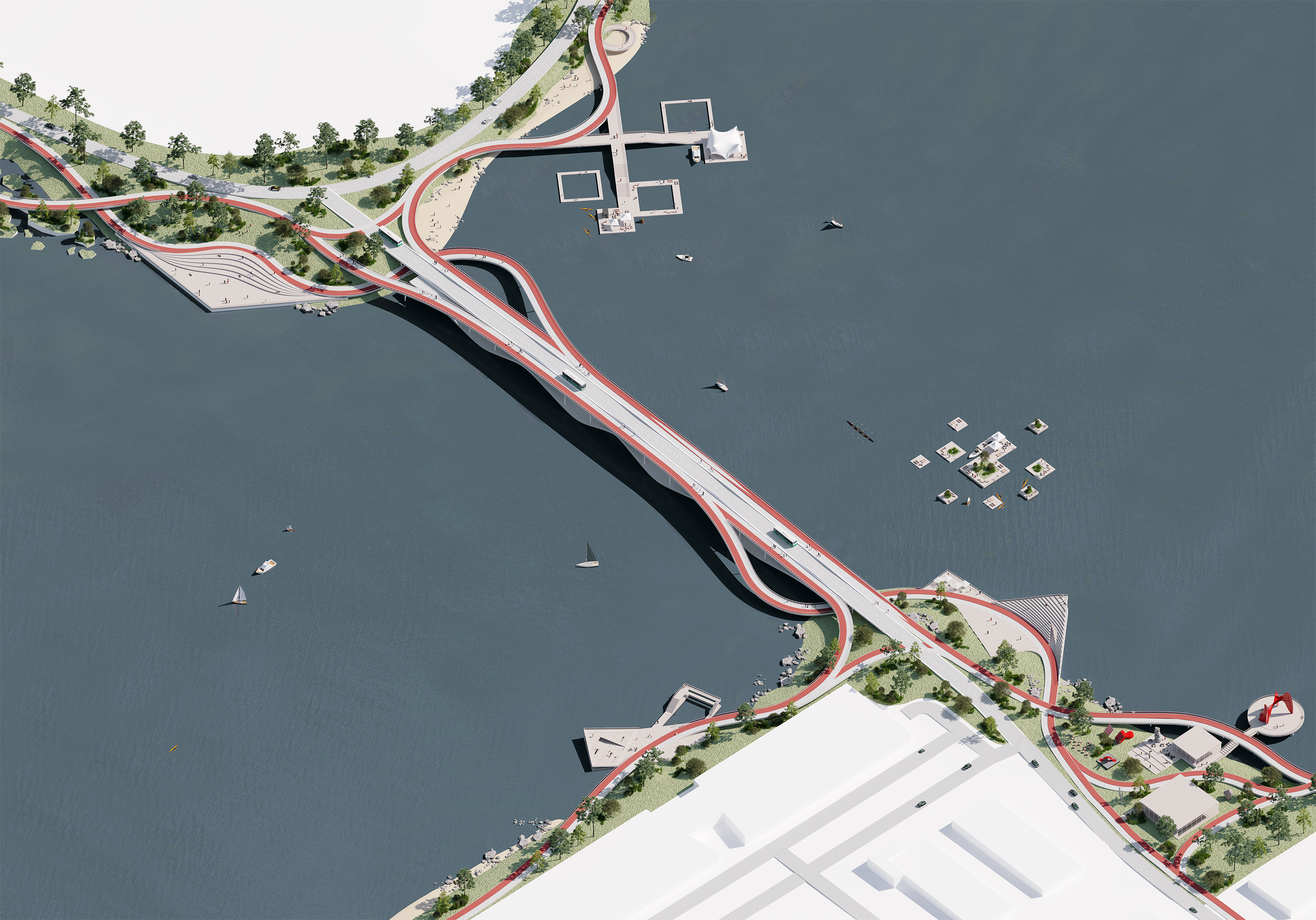 Intertwine Bridge by MASSLAB - Architizer