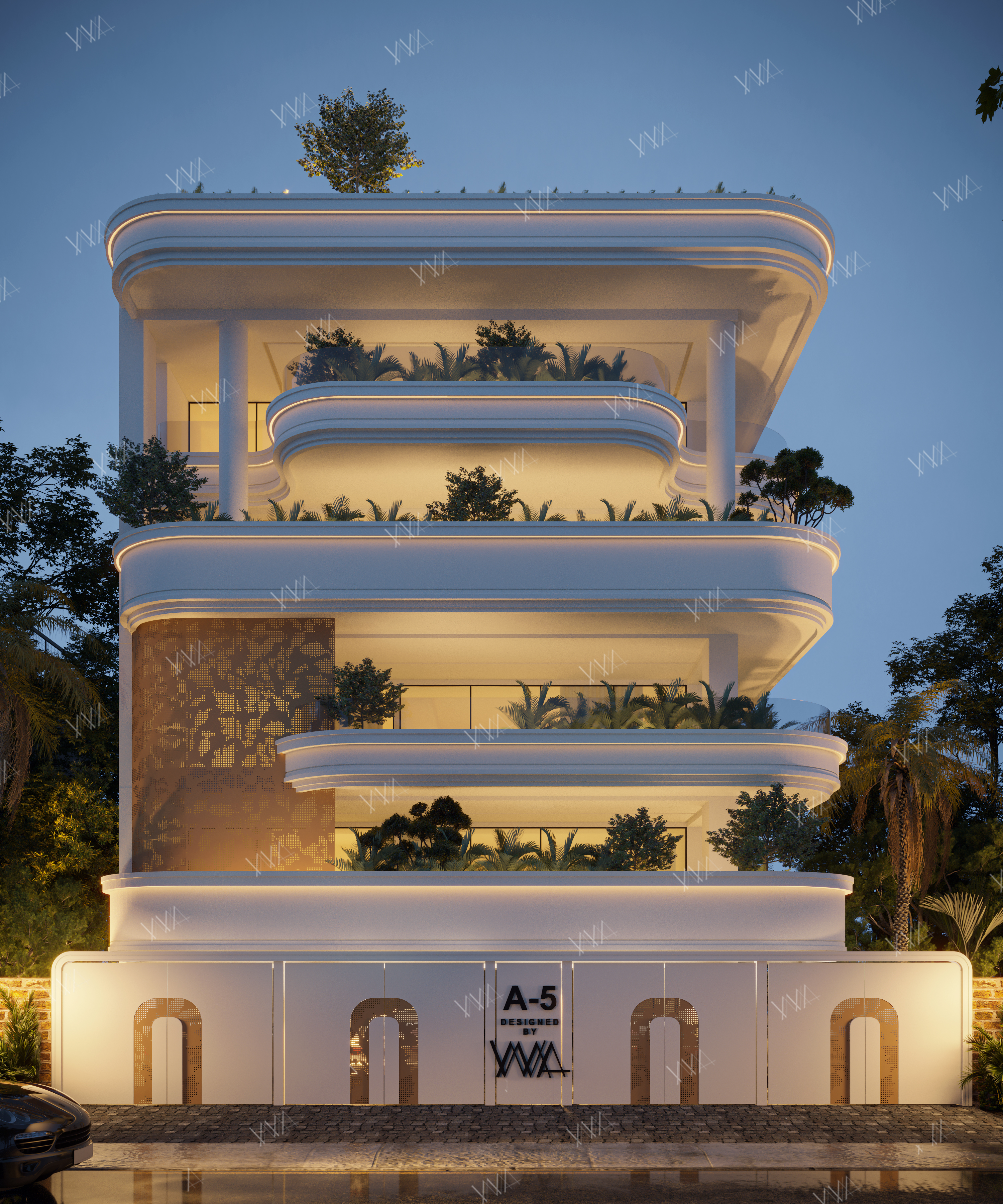 Brilliance Accentuated: Impact of Lighting in Residential Facades by ...