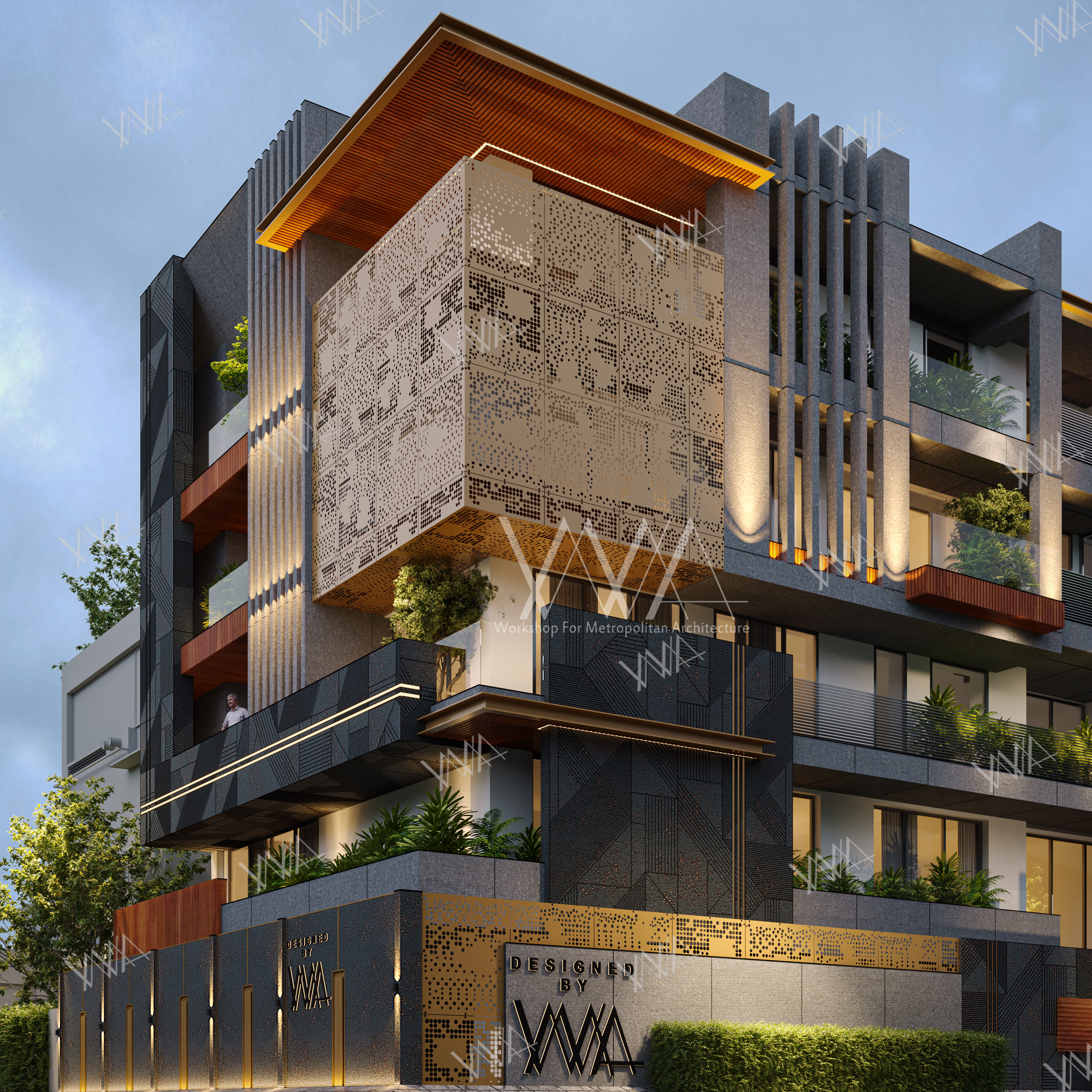 Brilliance Accentuated: Impact of Lighting in Residential Facades by ...