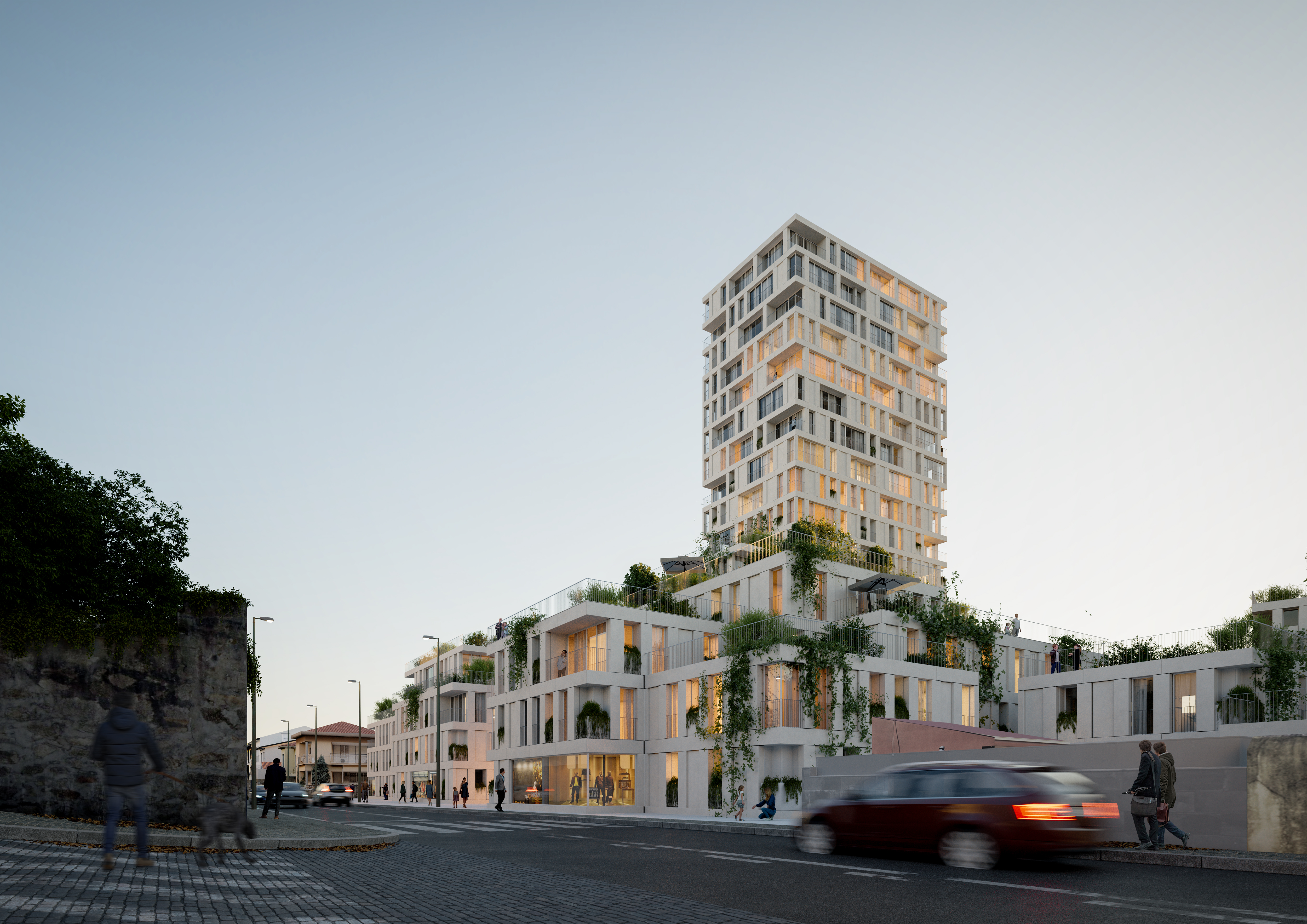 Rising Ground Towers by MASSLAB - Architizer