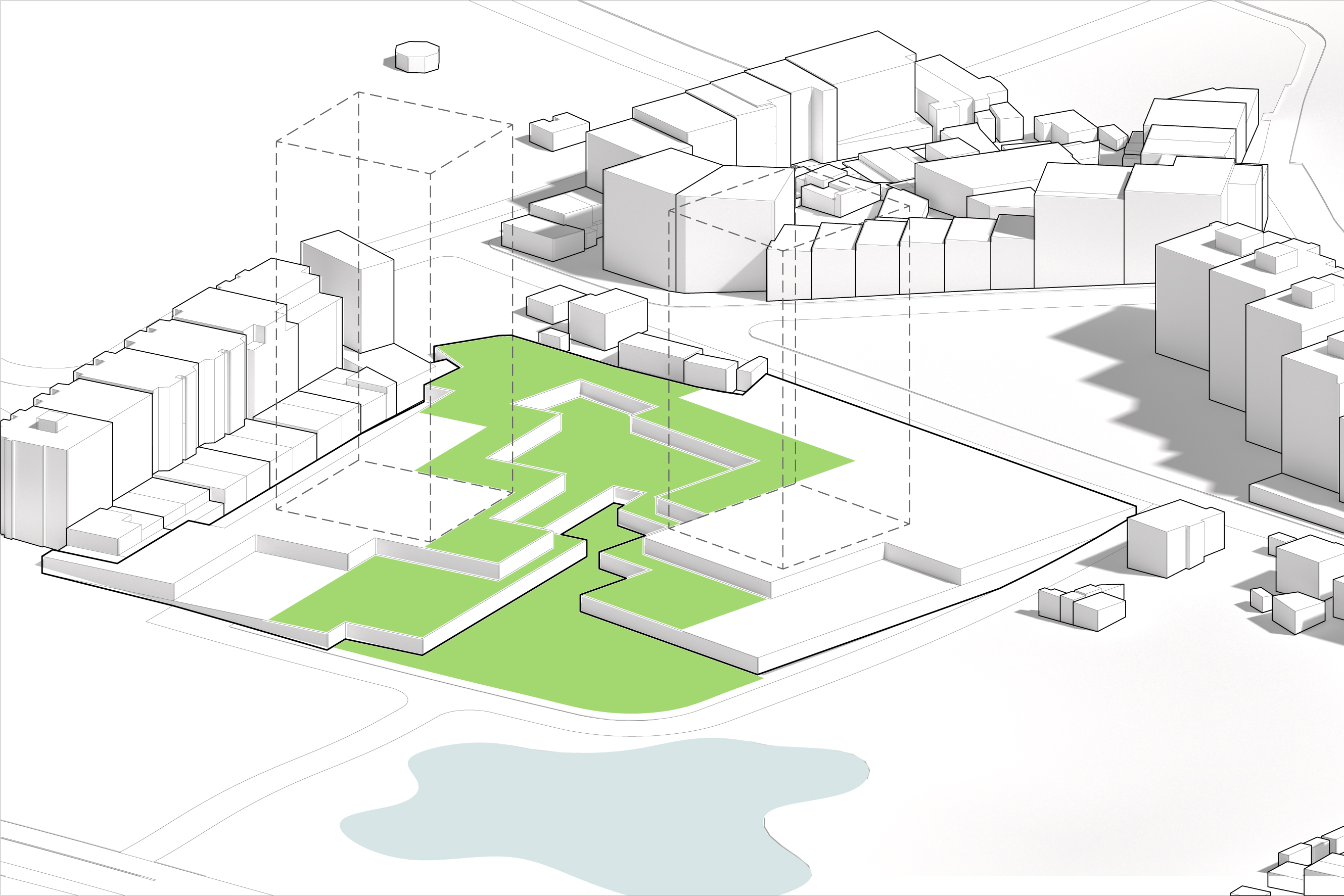 Rising Ground Towers by MASSLAB - Architizer