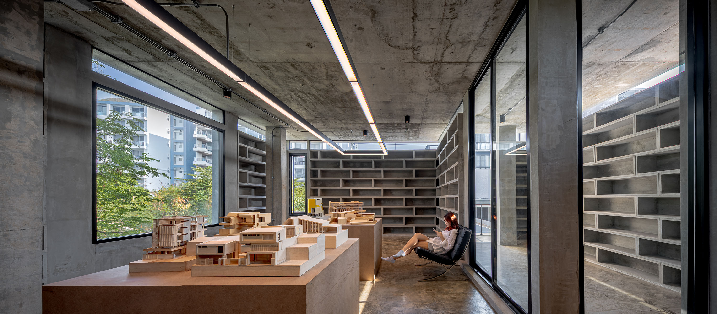 Concrete Collage Office by COLLAGE DESIGN STUDIO - Architizer