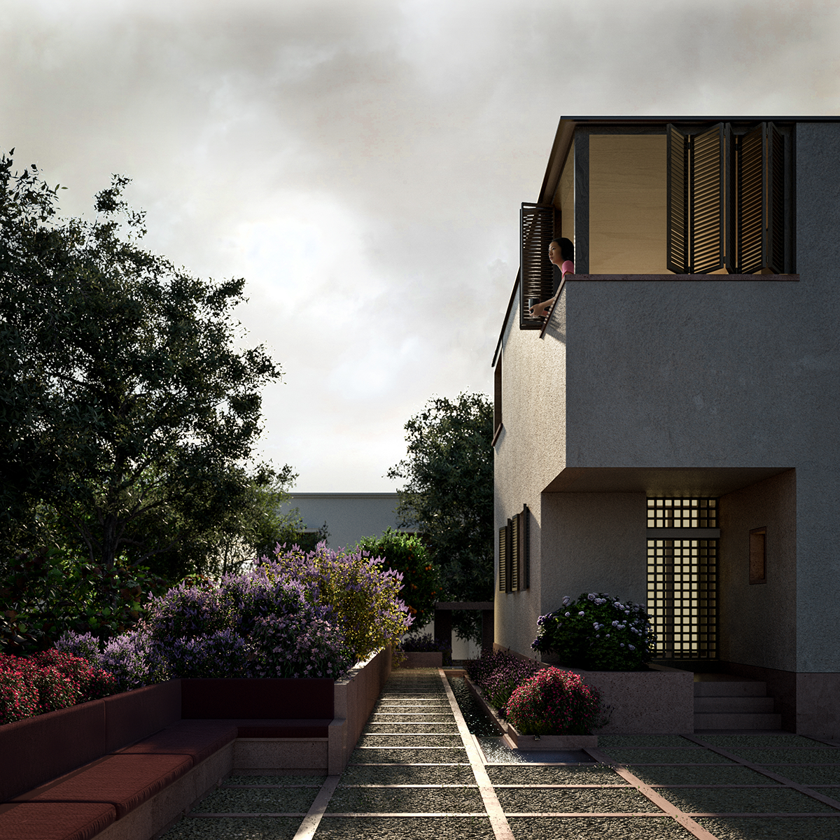 House with a Big Window by Nysa - Architizer