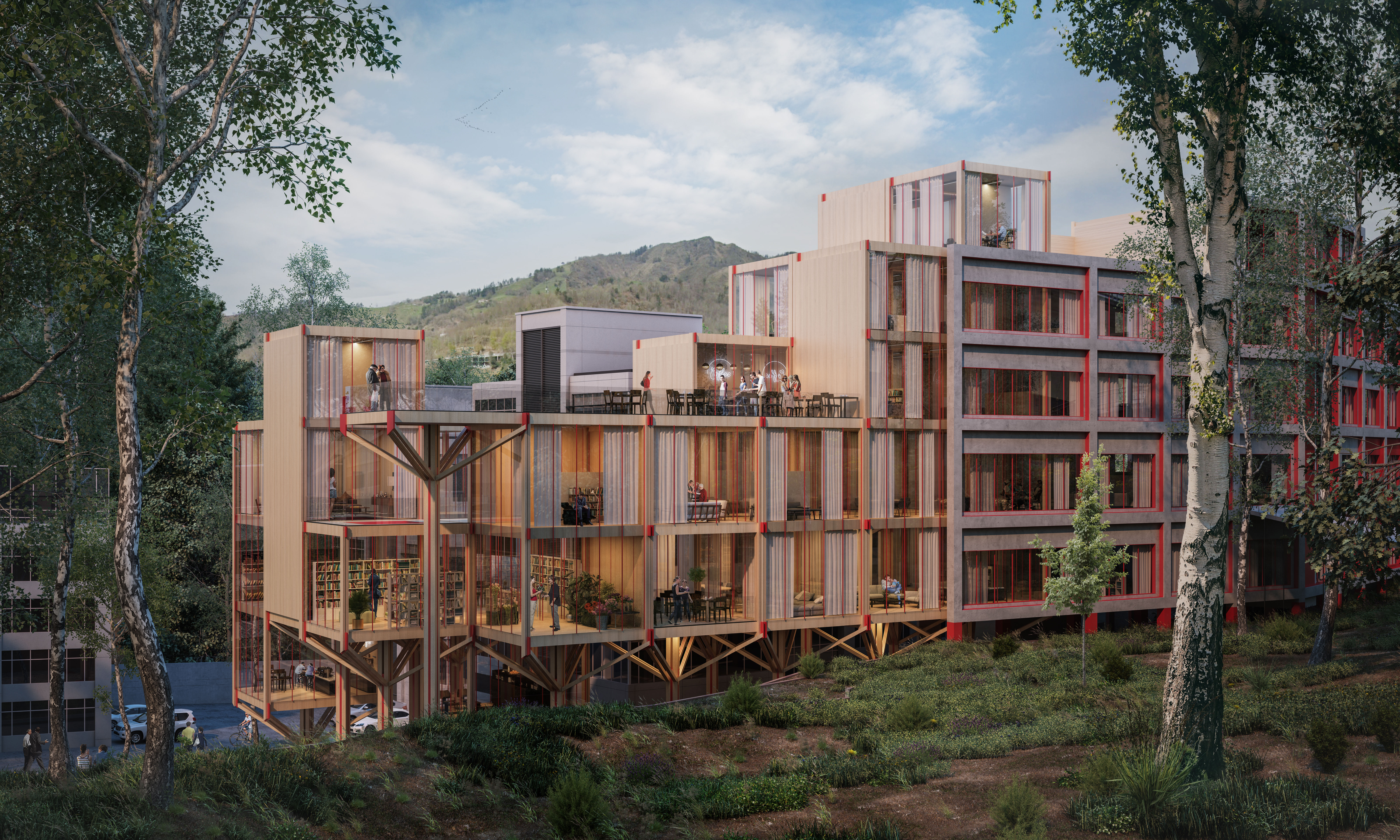 Treehouse Community Living by Ashrafi & Zad Design - Architizer
