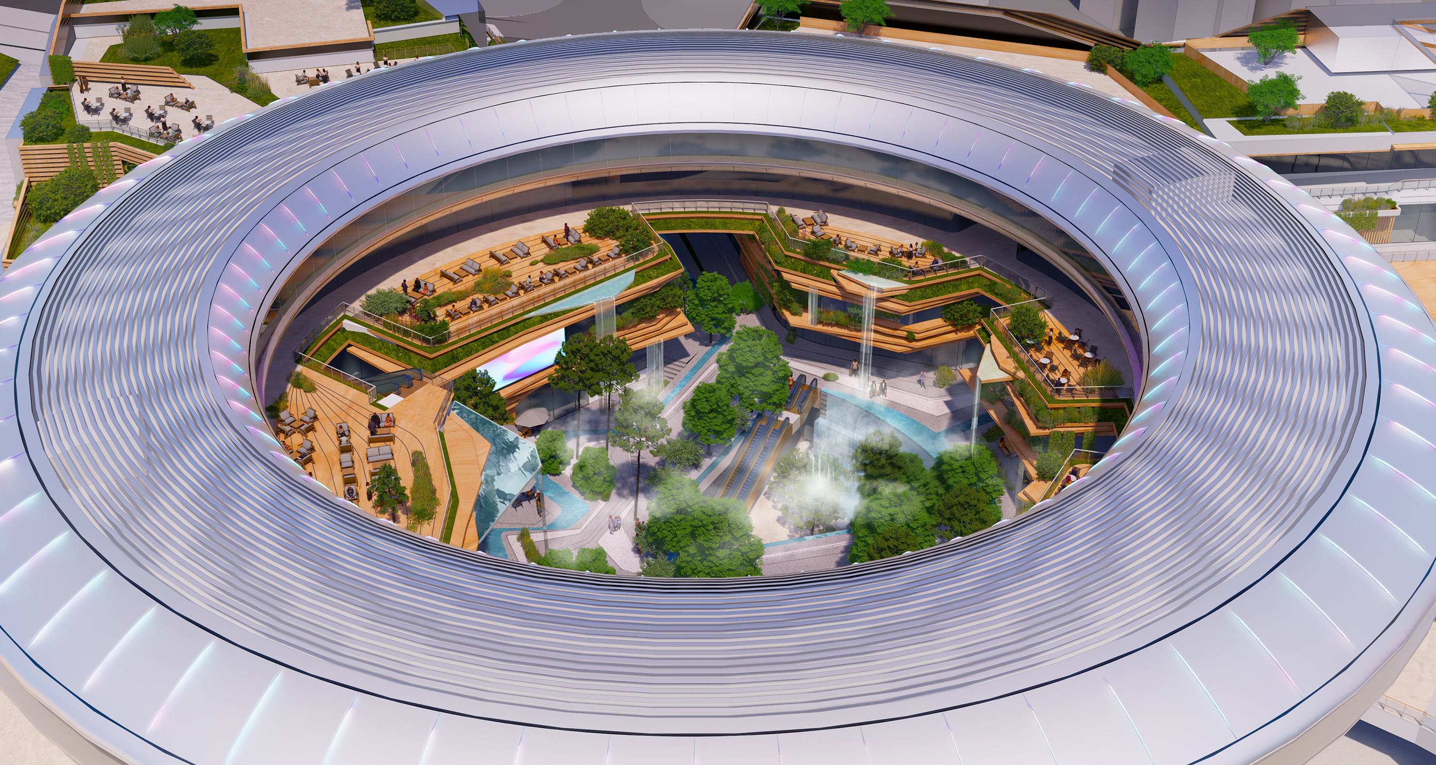 The Cosmic Creek: Redefining Urban Spaces with Nature-Integrated Design ...