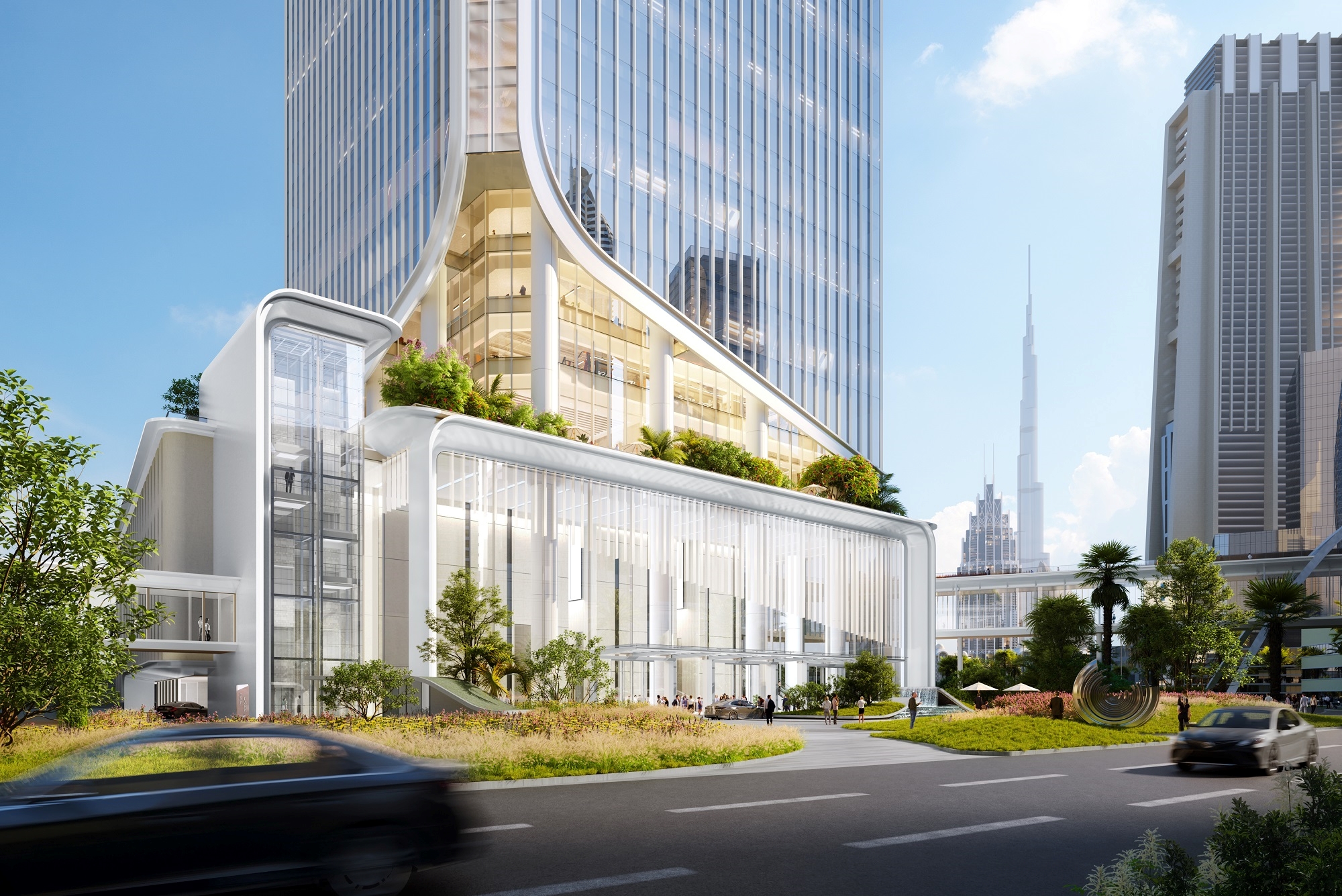 Vibrant Immersive Tower by DIFC by Aedas - Architizer