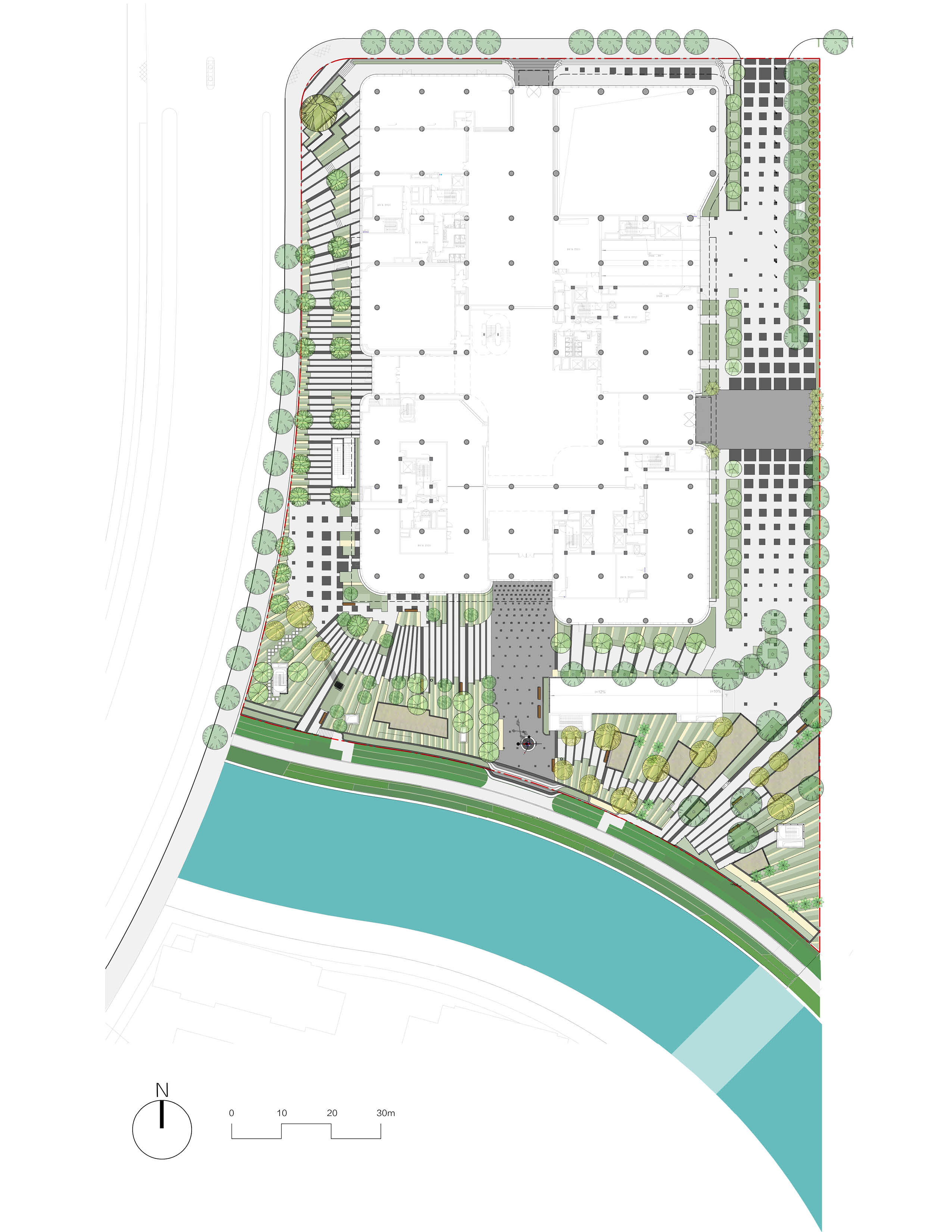 Shanghai WLA Artificial Intelligence Lab Gardens by Ballistic ...