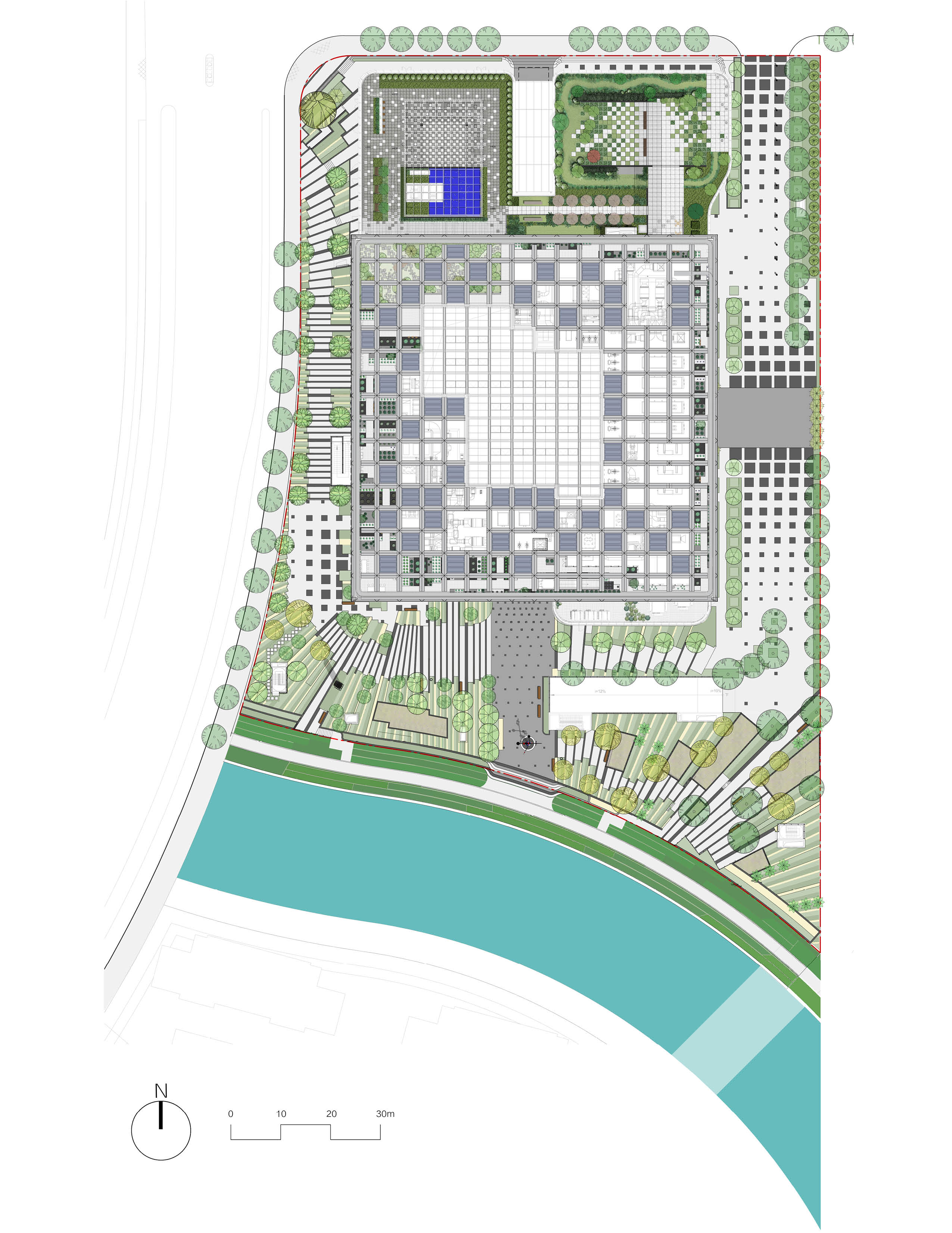 Shanghai WLA Artificial Intelligence Lab Landscape by Ballistic ...