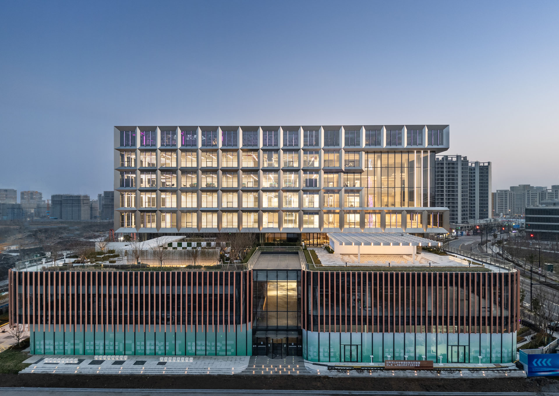 Shanghai WLA Artificial Intelligence Lab Landscape by Ballistic ...