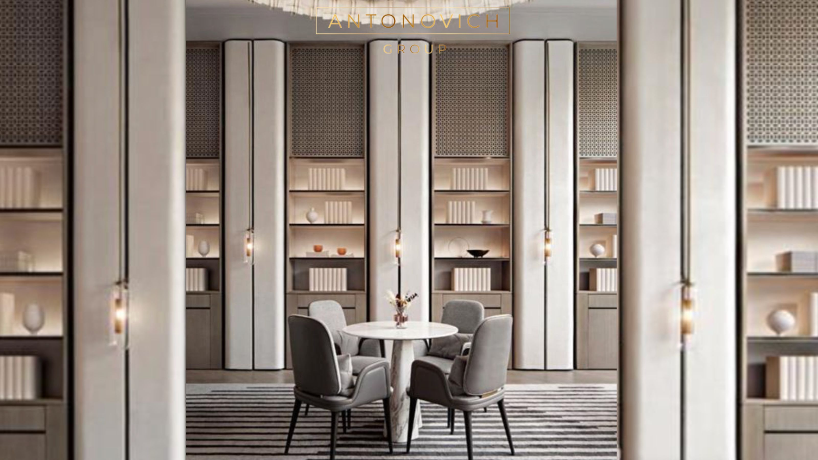 Customized Wall panels design and Execution by LUXURY ANTONOVICH DESIGN ...
