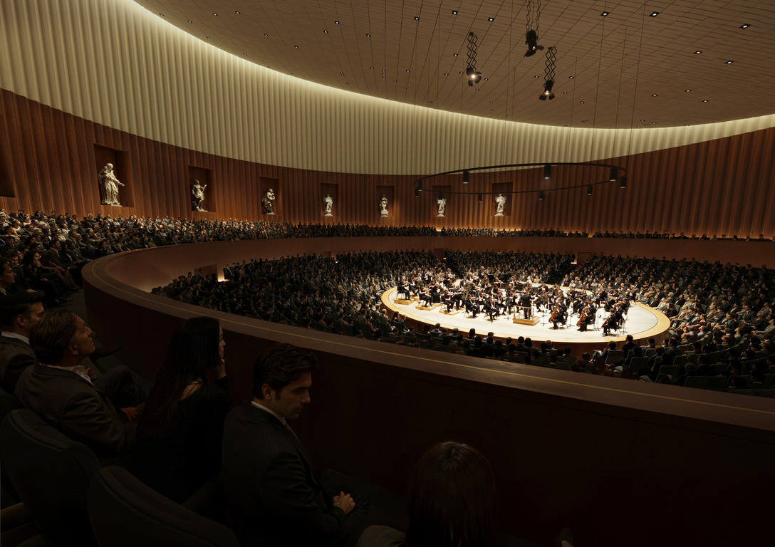 Interior Visualization: Concert Hall by Render Vision - Architizer
