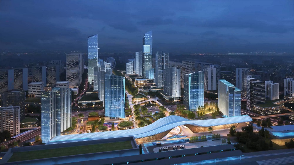 Huiyang Mixed-use Hub for the Greater Bay Area by Aedas - Architizer