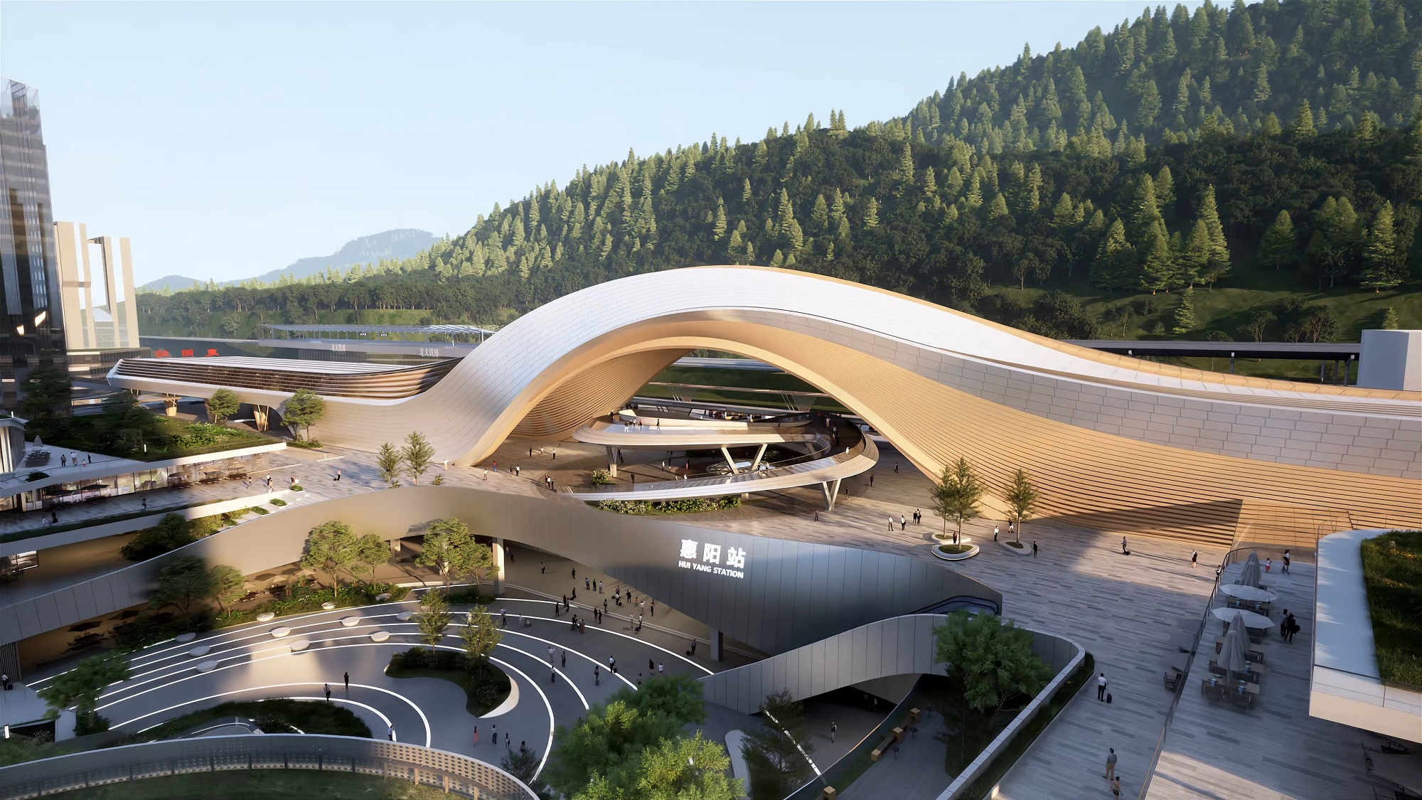 Huiyang Mixed-use Hub for the Greater Bay Area by Aedas - Architizer