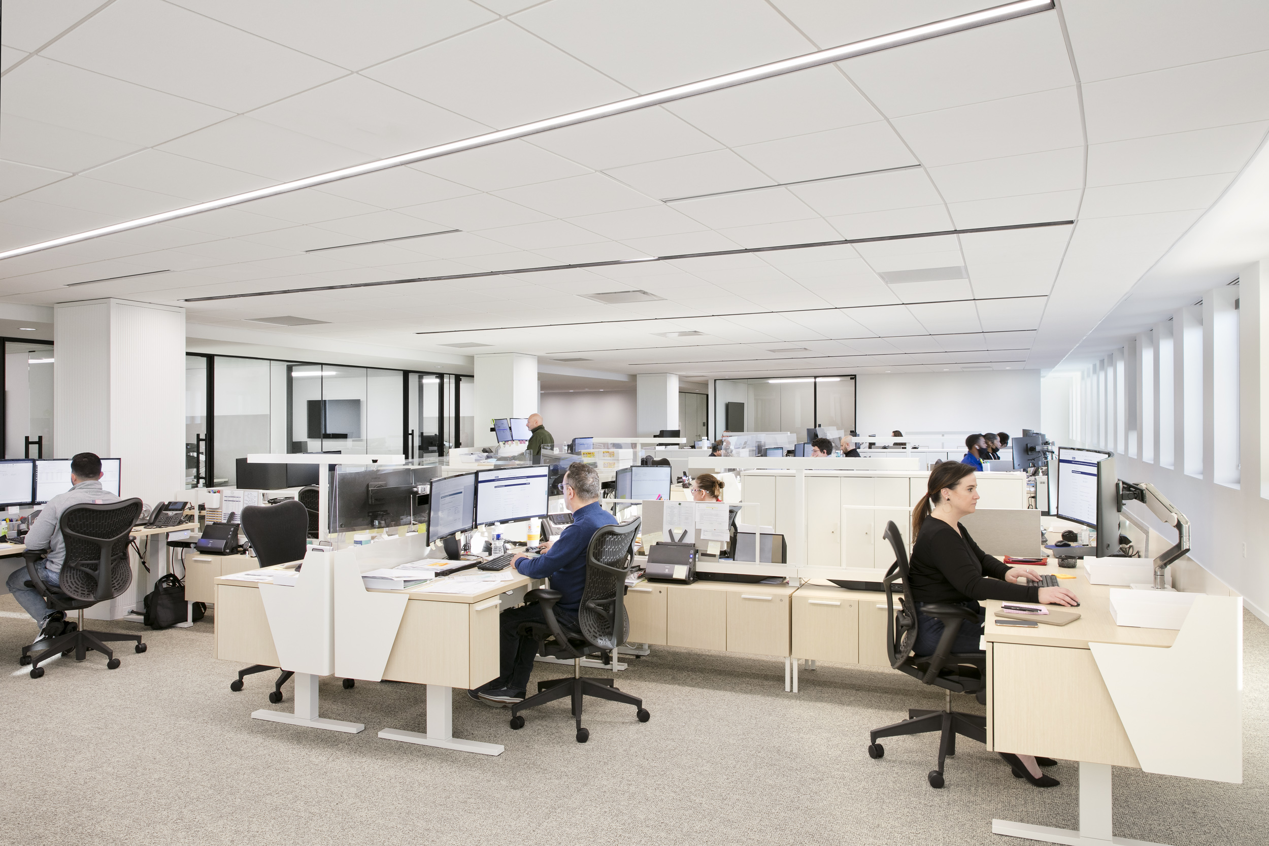 The Buccini/Pollin Group Headquarters by The Lighting Practice, Inc ...