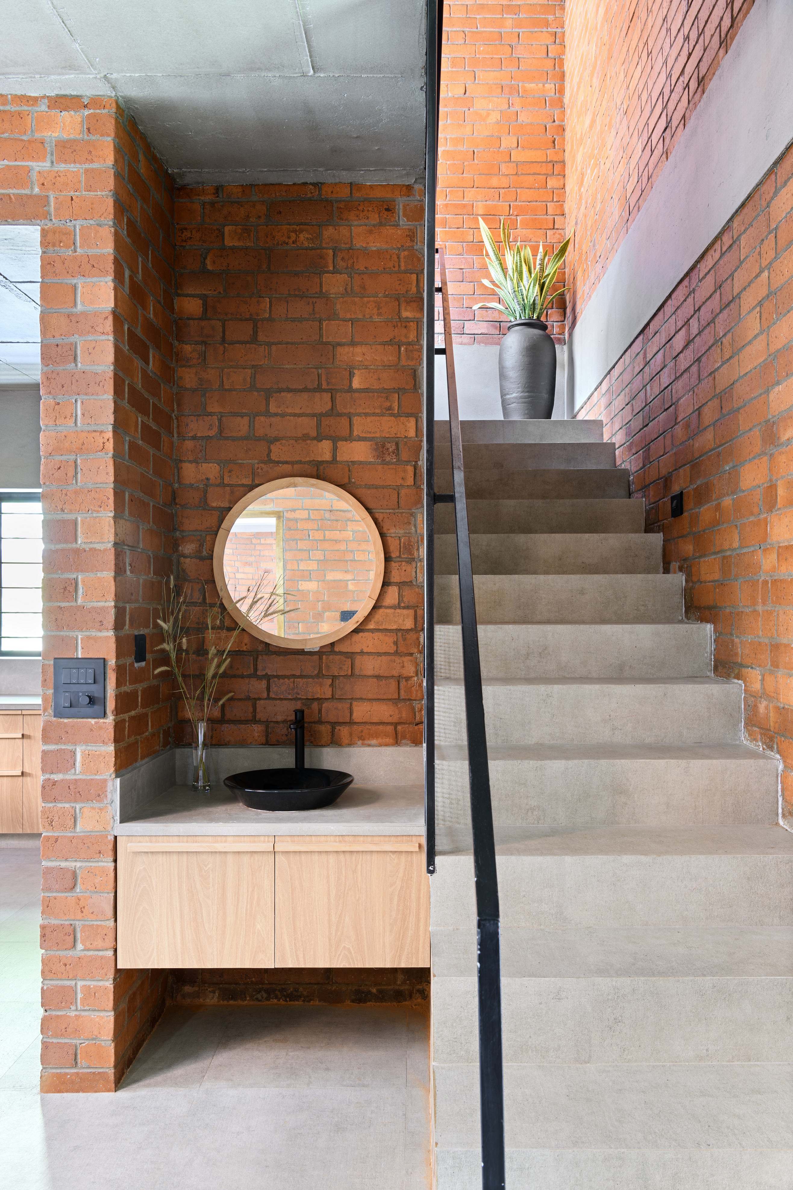 BRICK LATTICE HOUSE by Srijit Srinivas Architects - Architizer