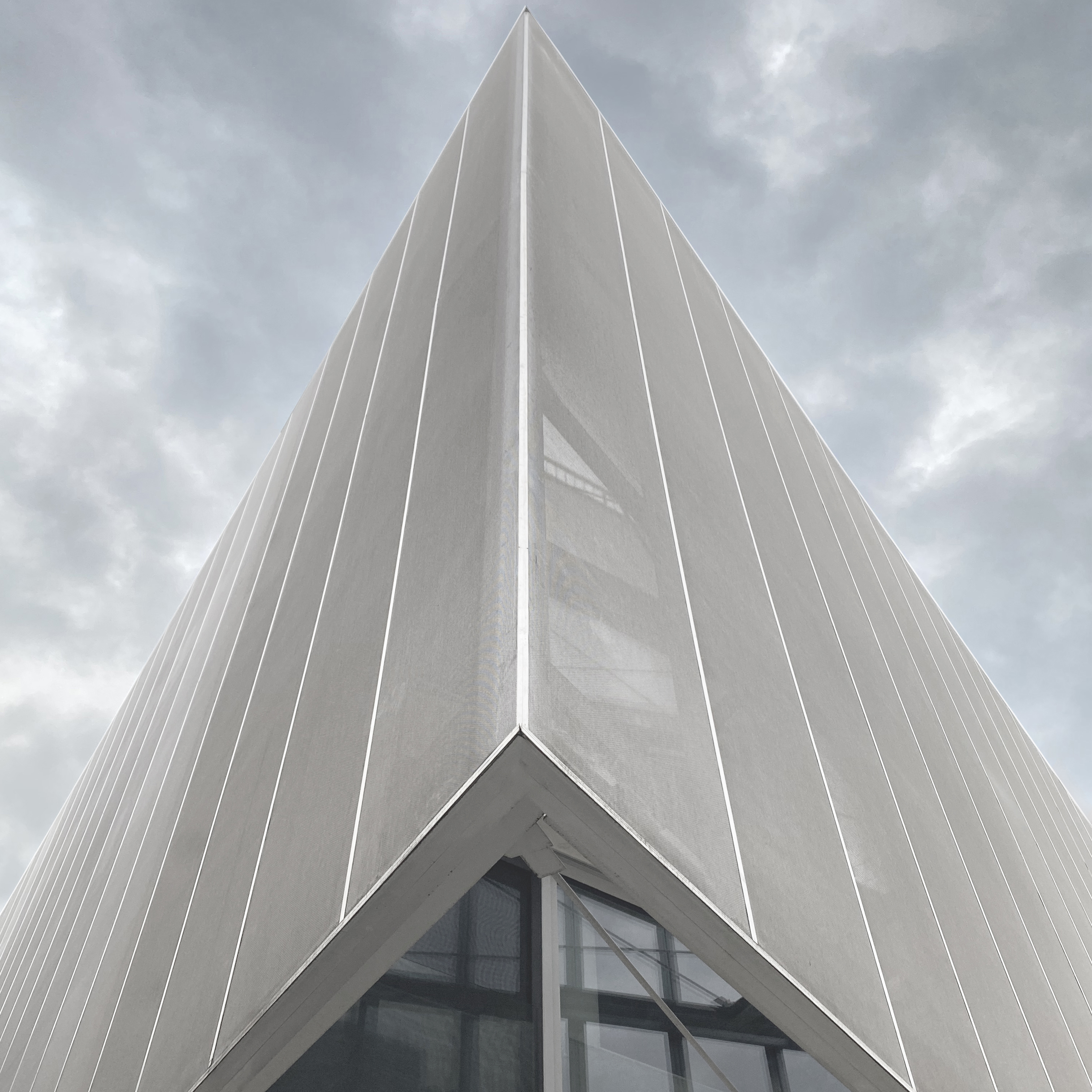 mesh membrane facades enfold archiworkshop's sinsa S8 commercial ...