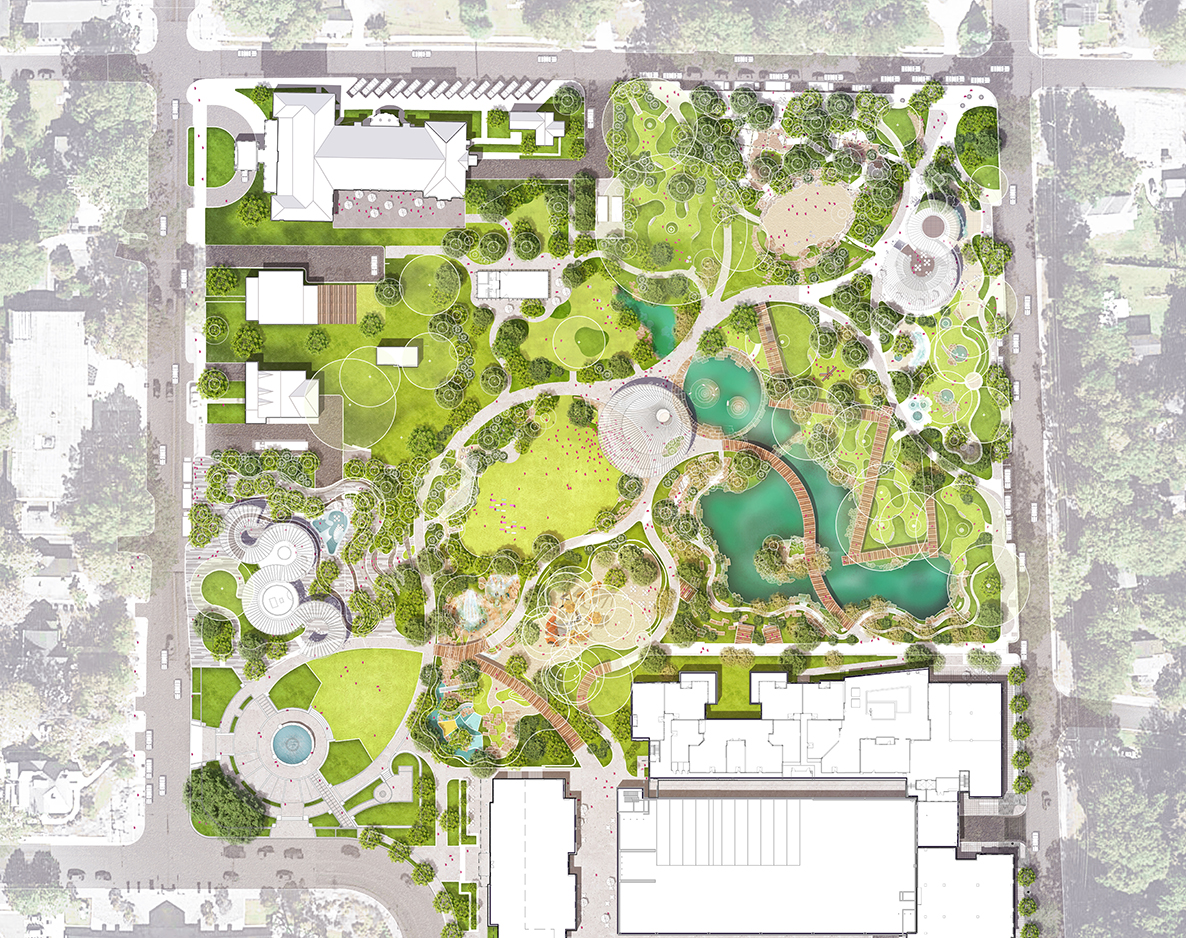 Downtown Cary Park by OJB Landscape Architecture, Machado Silvetti ...