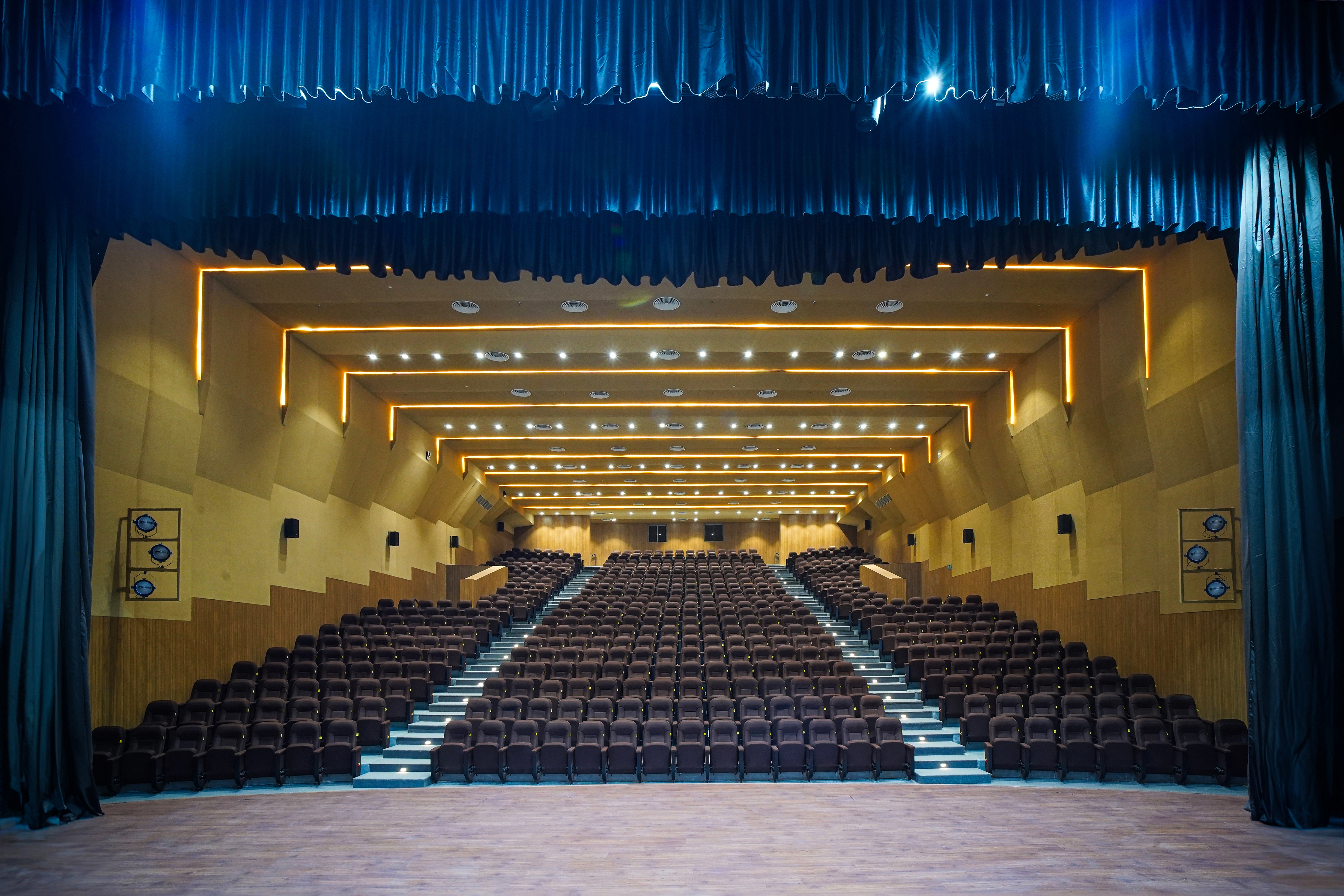 Dahegam Town Hall (Auditorium) by INI Design Studio - Architizer