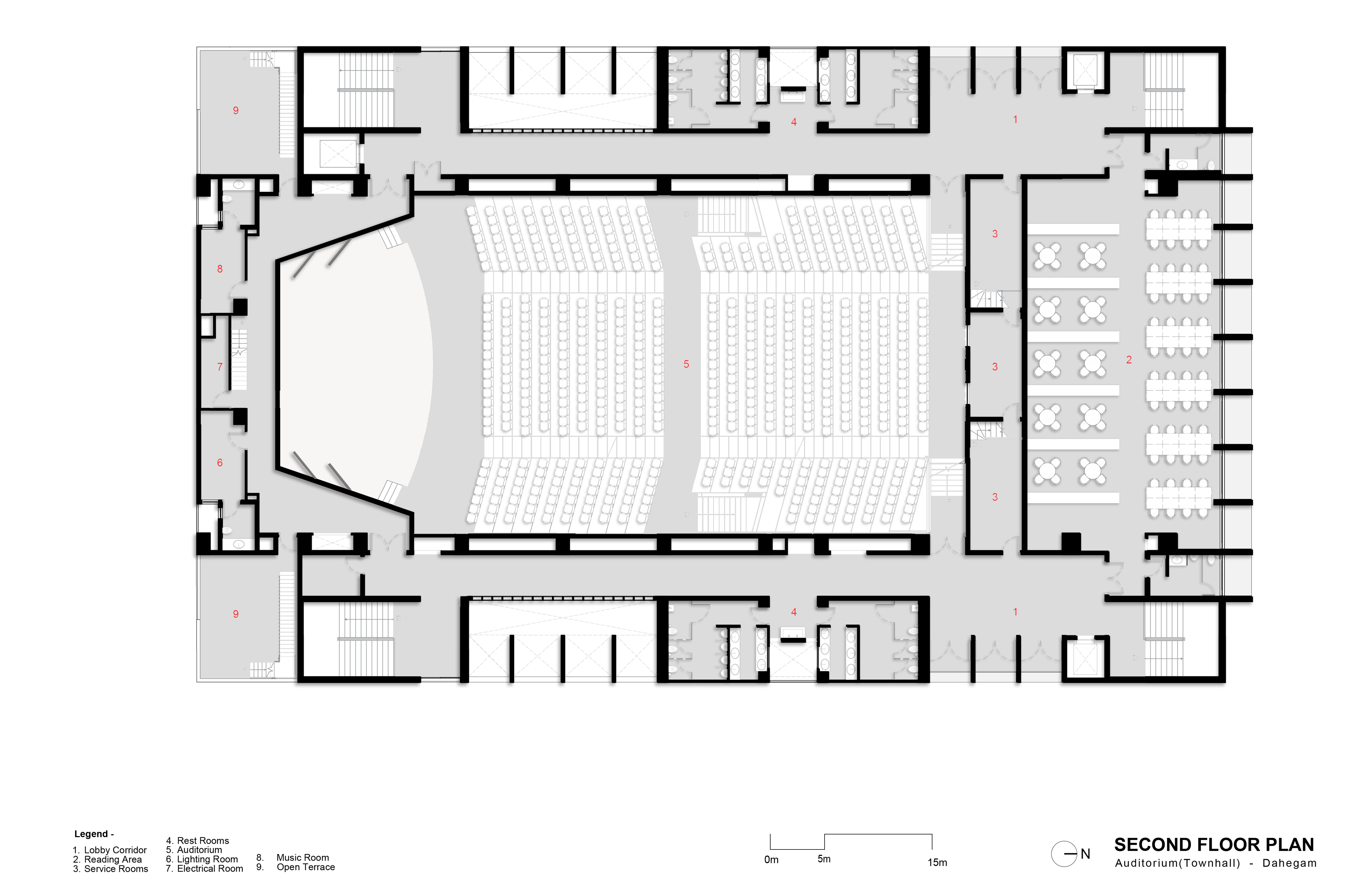 Dahegam Town Hall (Auditorium) by INI Design Studio - Architizer