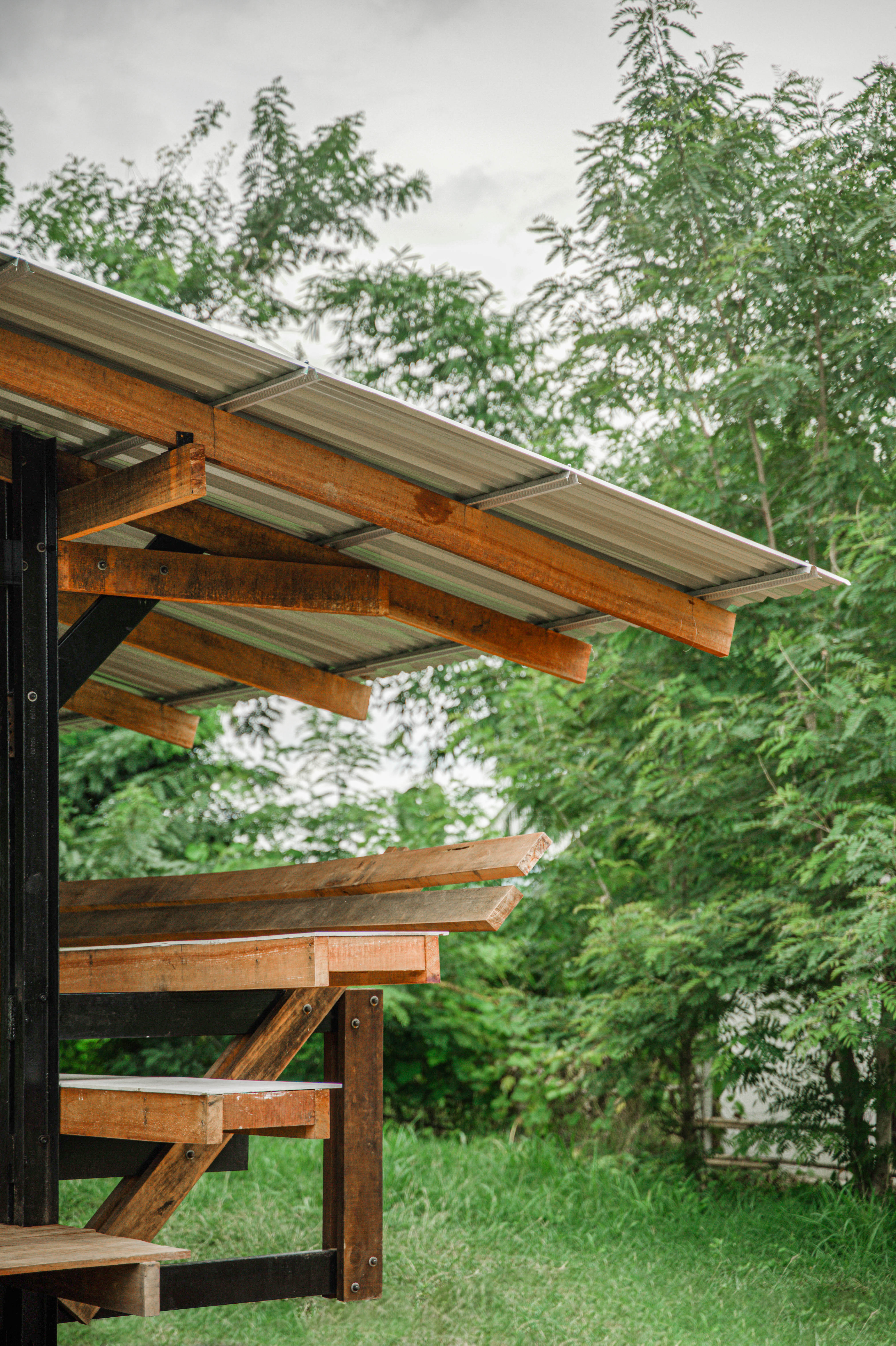 The Tara Thiwakorn Pavilion by Rural Development Volunteer Camp of ...