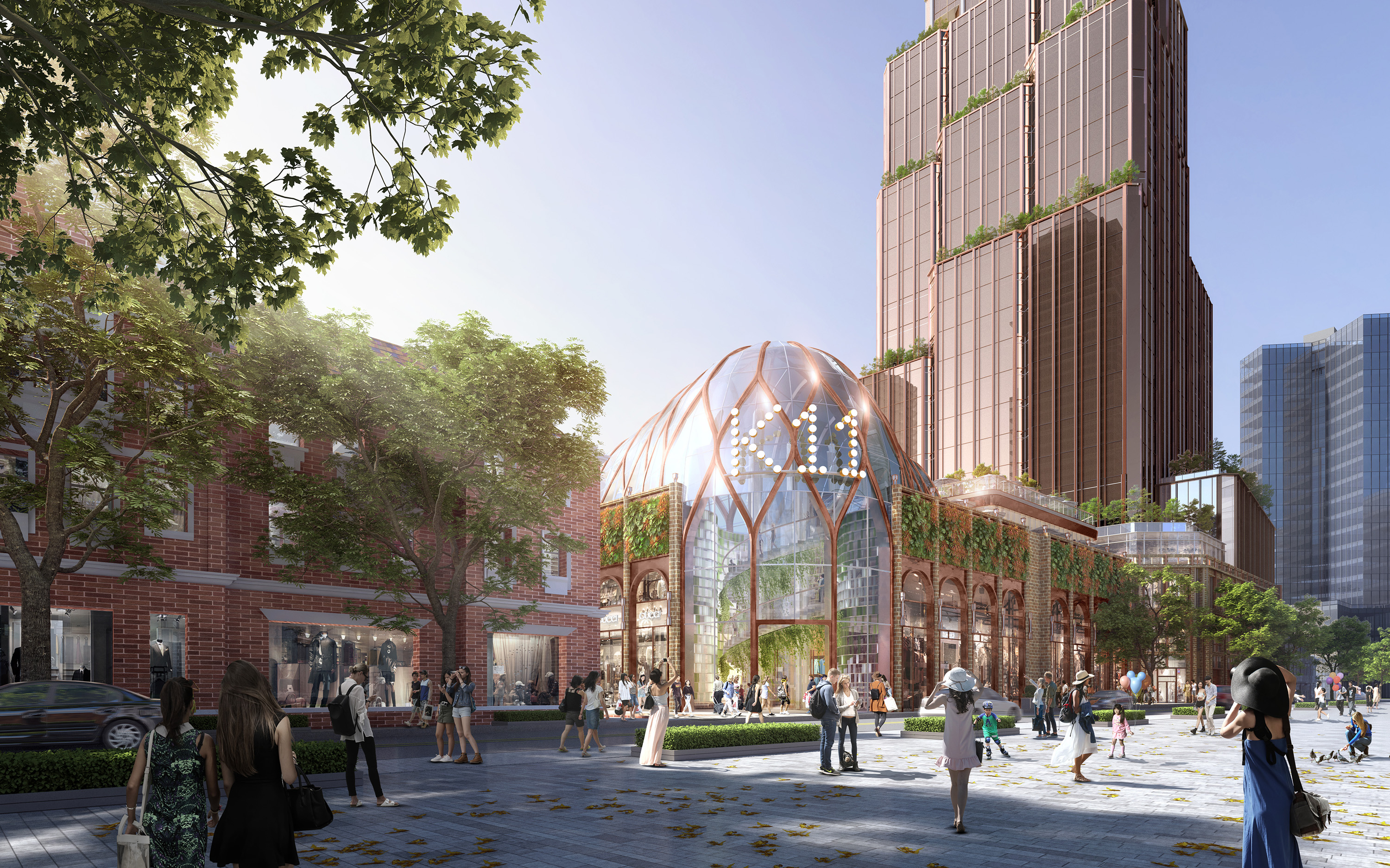 K11 Shanghai, Huaihai Middle Road by Lead8 - Architizer