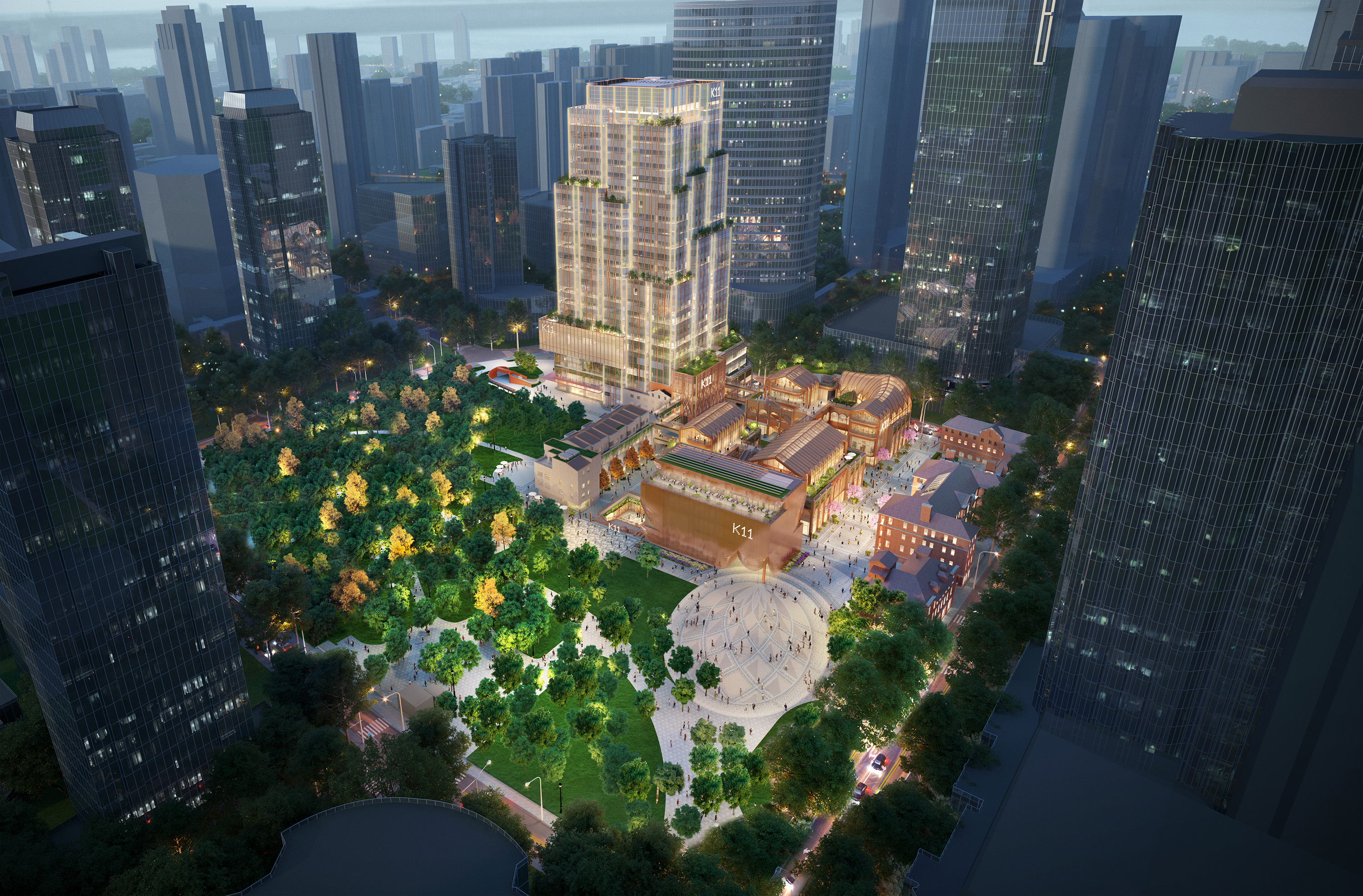 K11 Shanghai, Huaihai Middle Road by Lead8 - Architizer