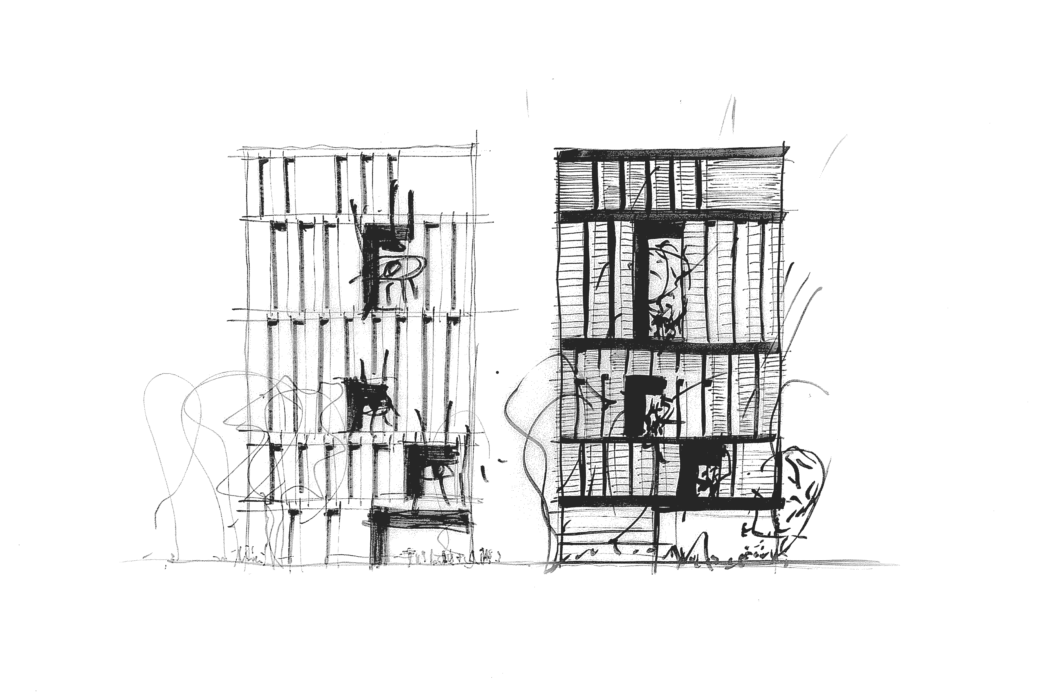 High-rise, Hospital Böblingen by Baumschlager Eberle Architekten ...