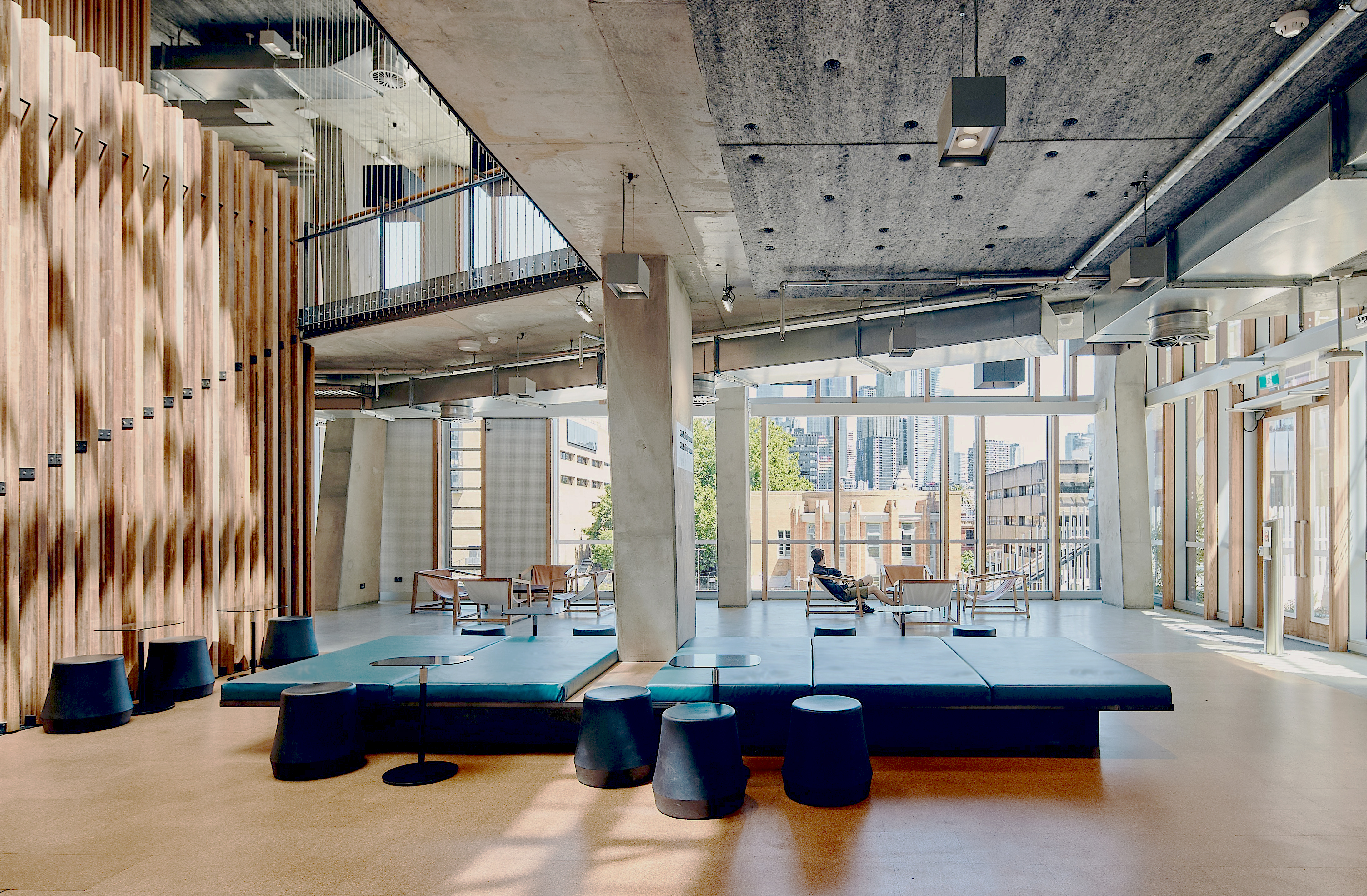 University of Melbourne Student Pavilion by Koning Eizenberg ...