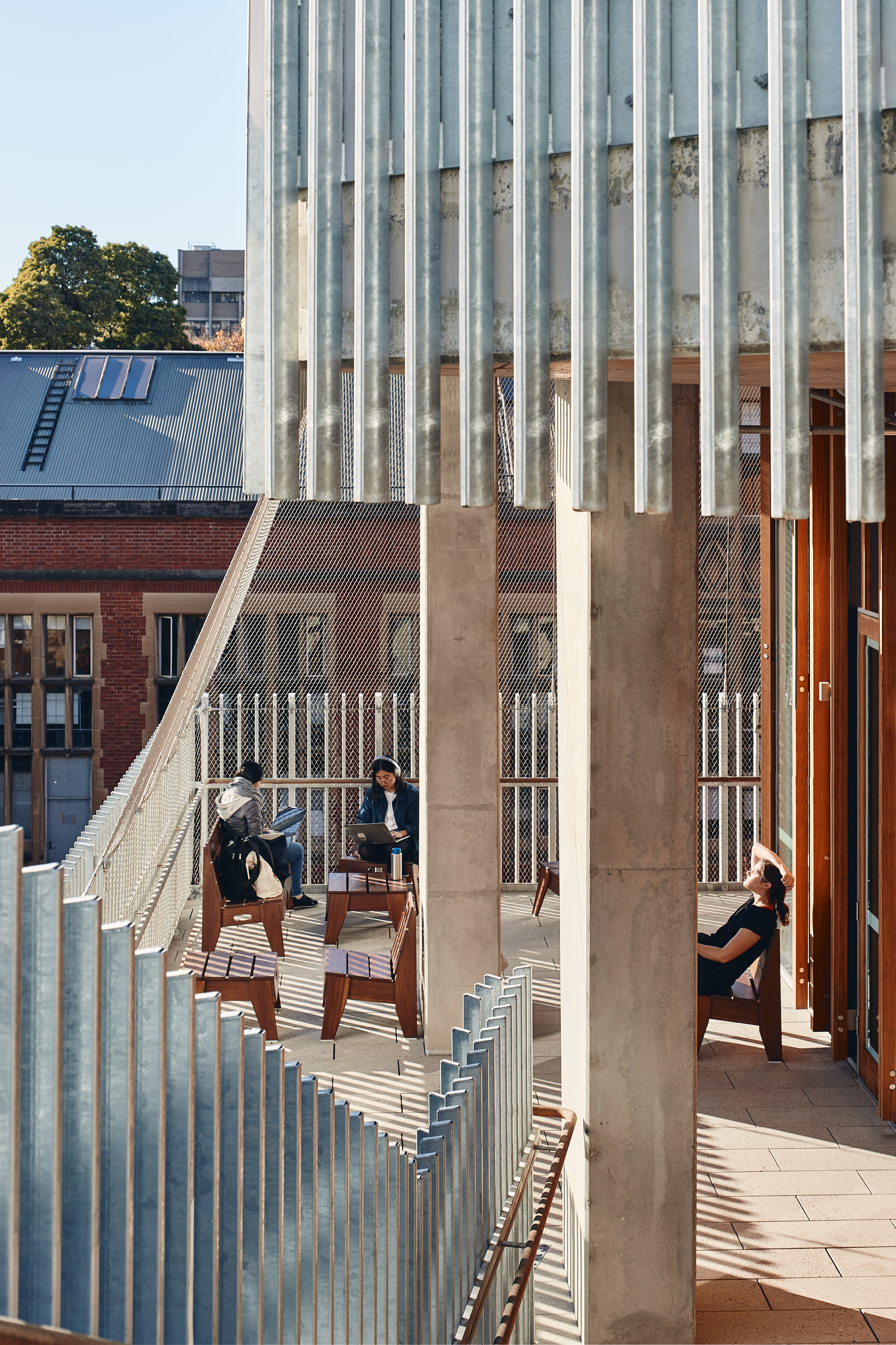 University of Melbourne Student Pavilion by Koning Eizenberg ...