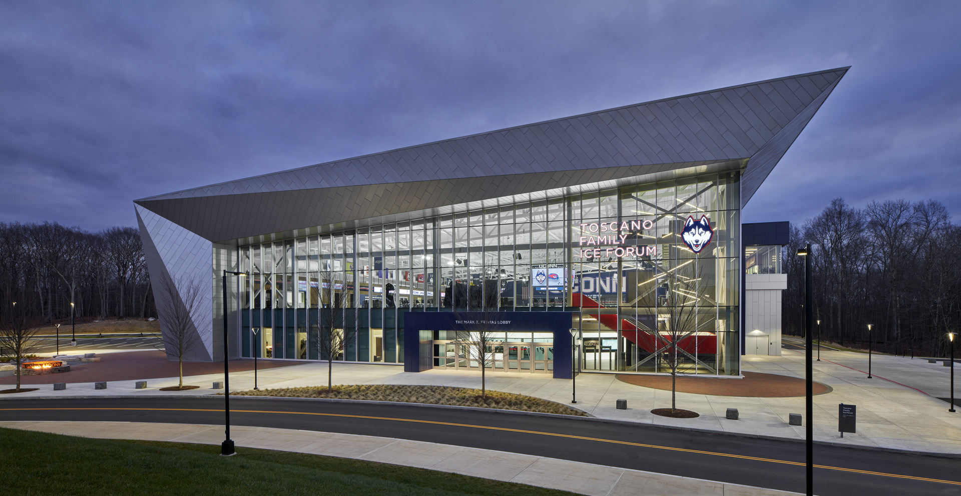 Toscano Family Ice Forum by JCJ Architecture - Architizer