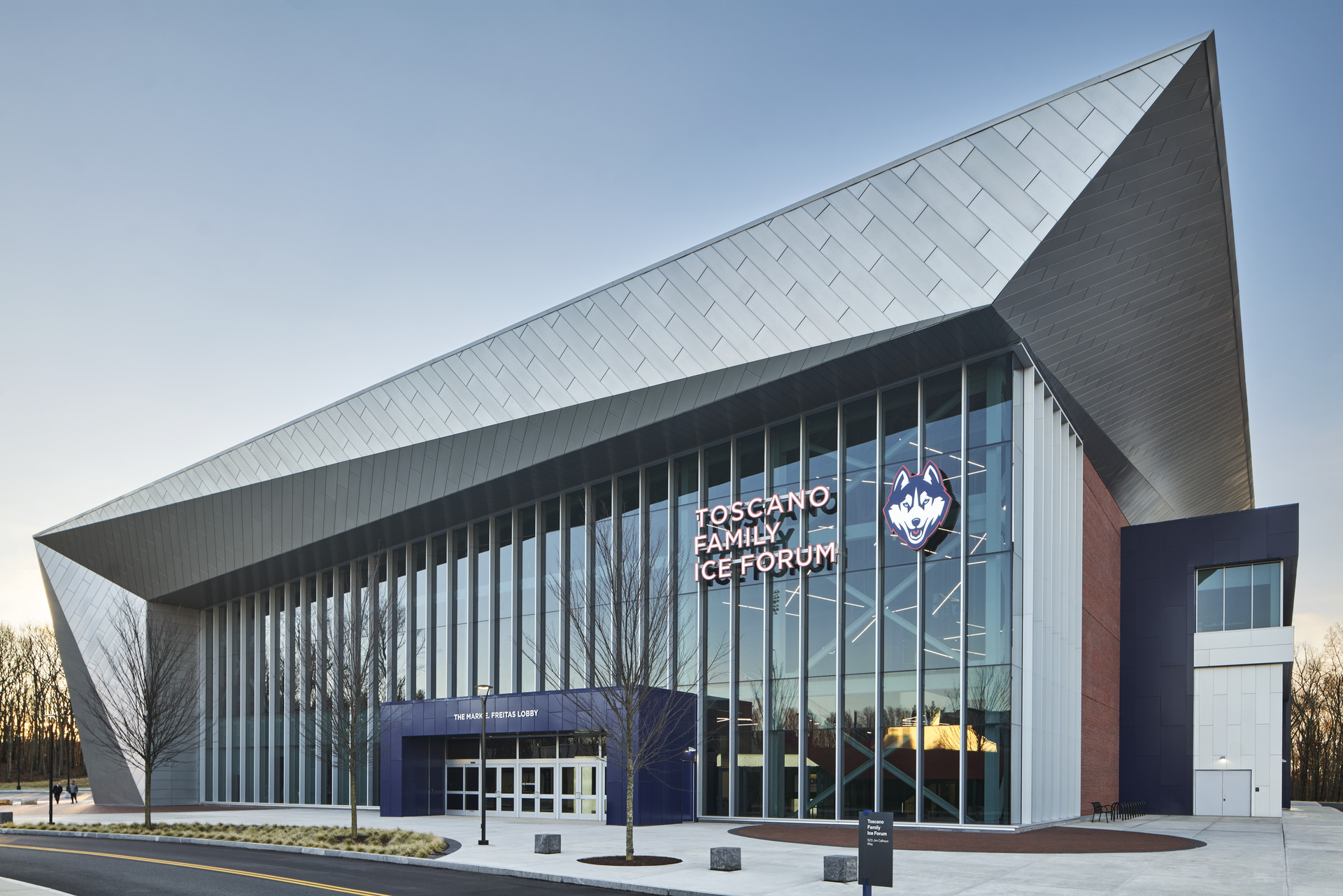 Toscano Family Ice Forum by JCJ Architecture - Architizer