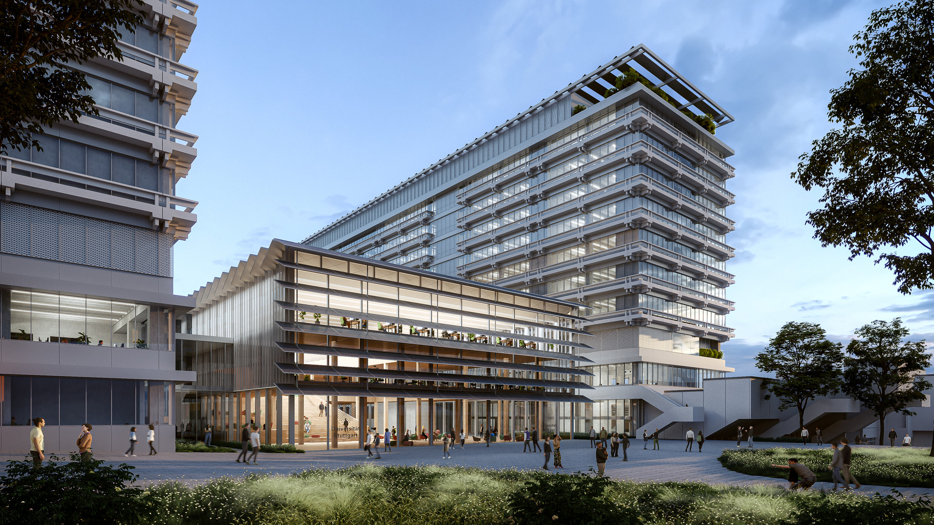 Natural Science Center II, University of Stuttgart by HENN - Architizer