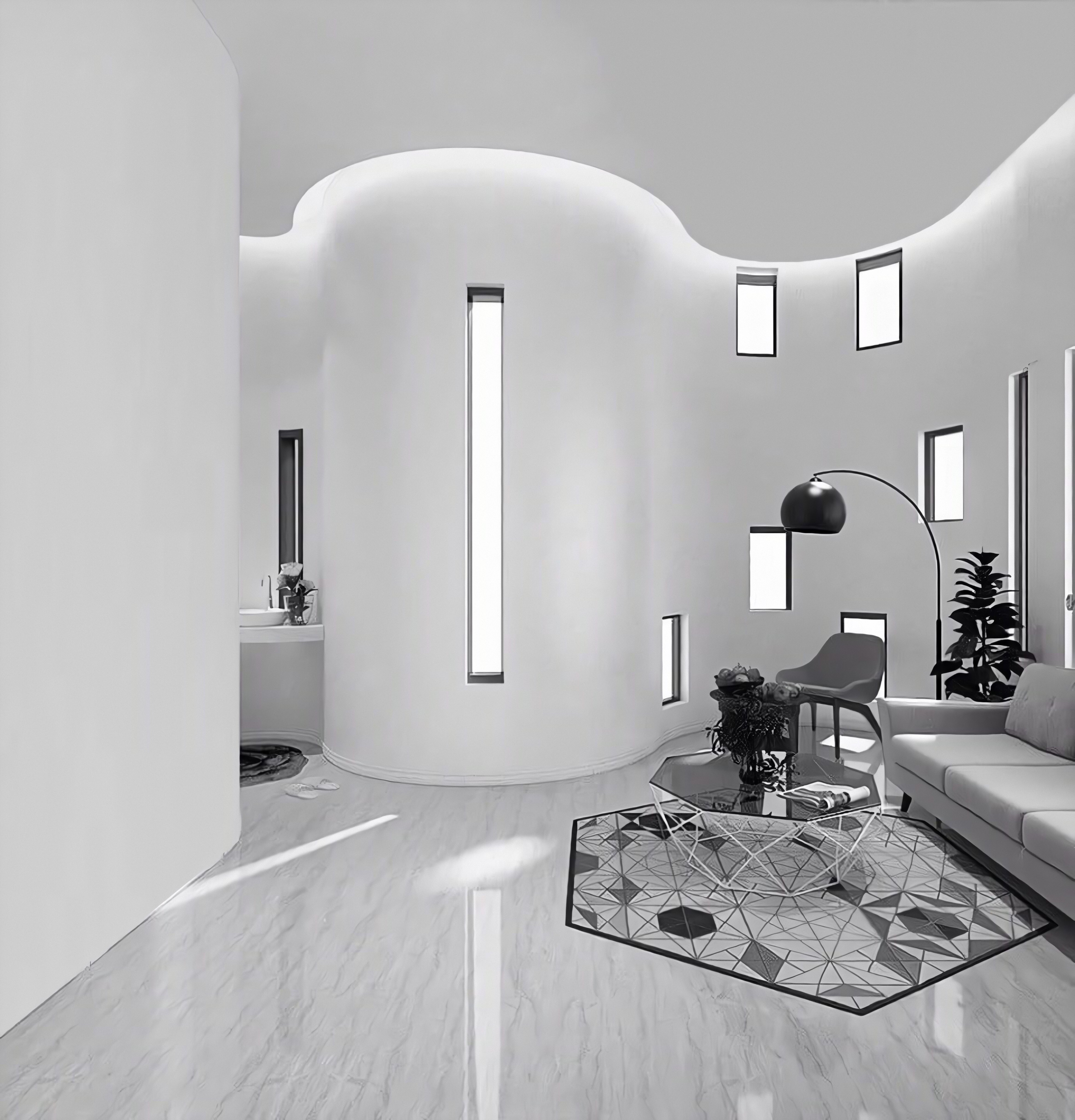 Curve House in Quang Ninh by Tung Nguyen Architects - Architizer