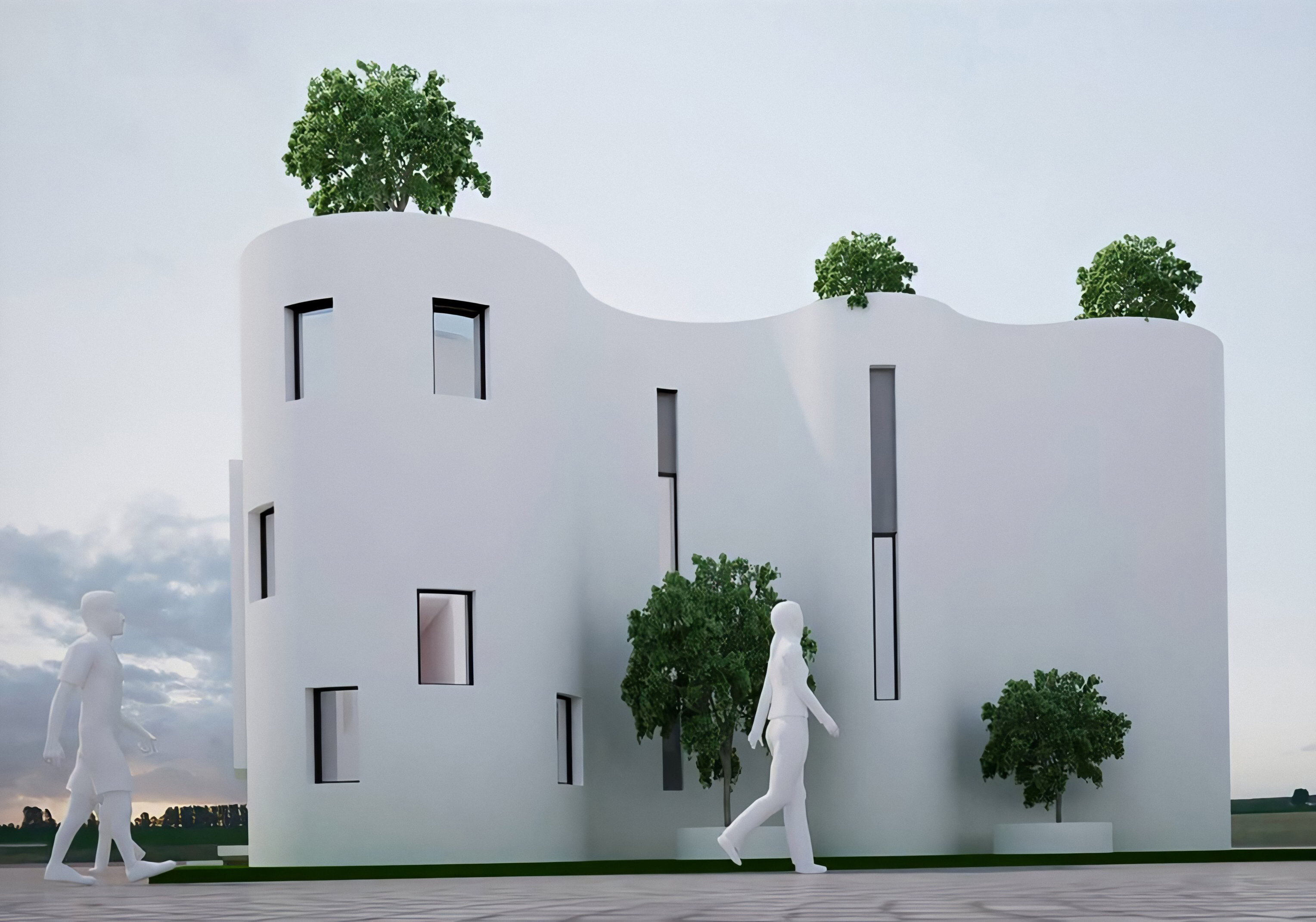 Curve House in Quang Ninh by Tung Nguyen Architects - Architizer