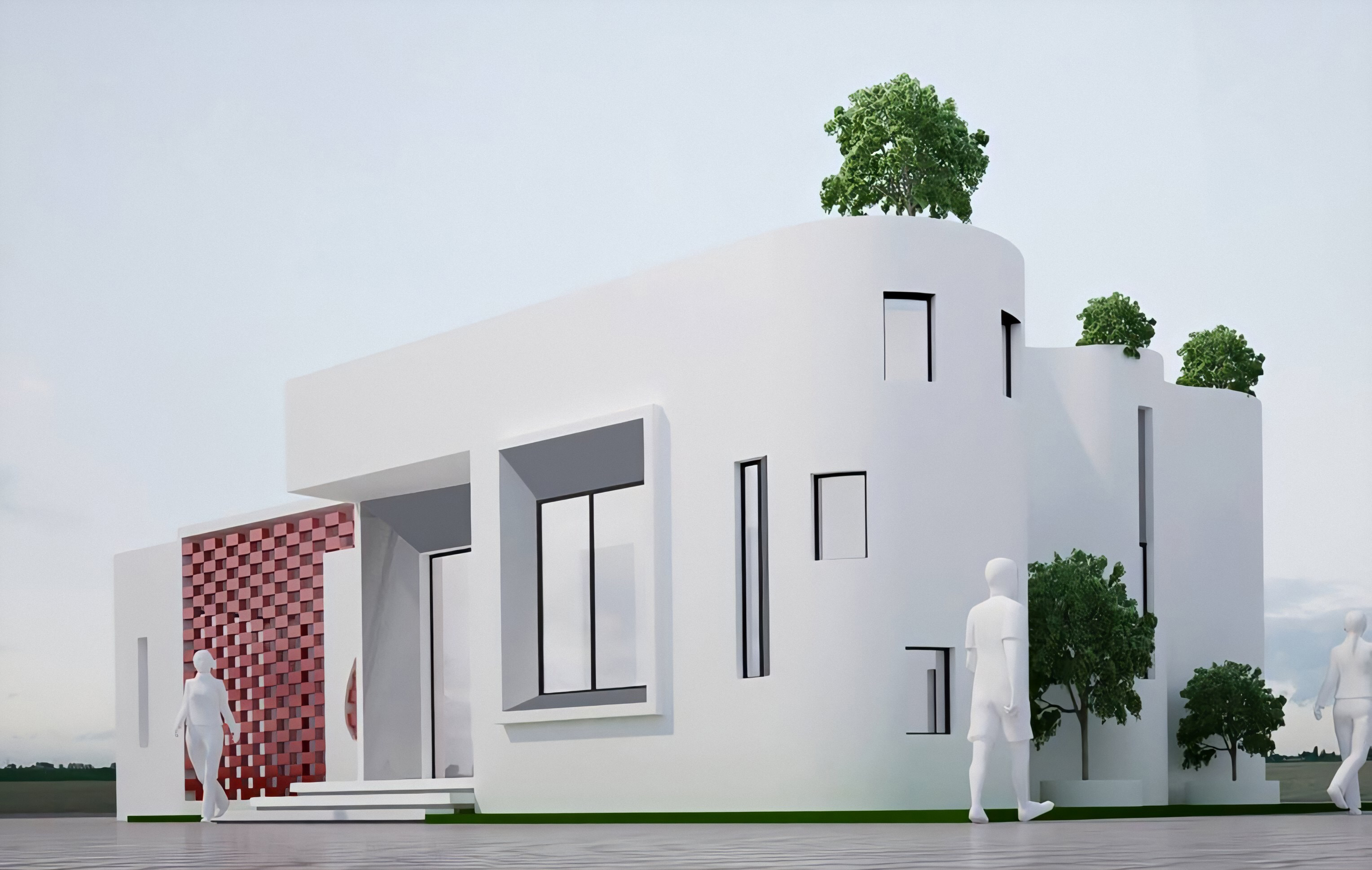 Curve House in Quang Ninh by Tung Nguyen Architects - Architizer