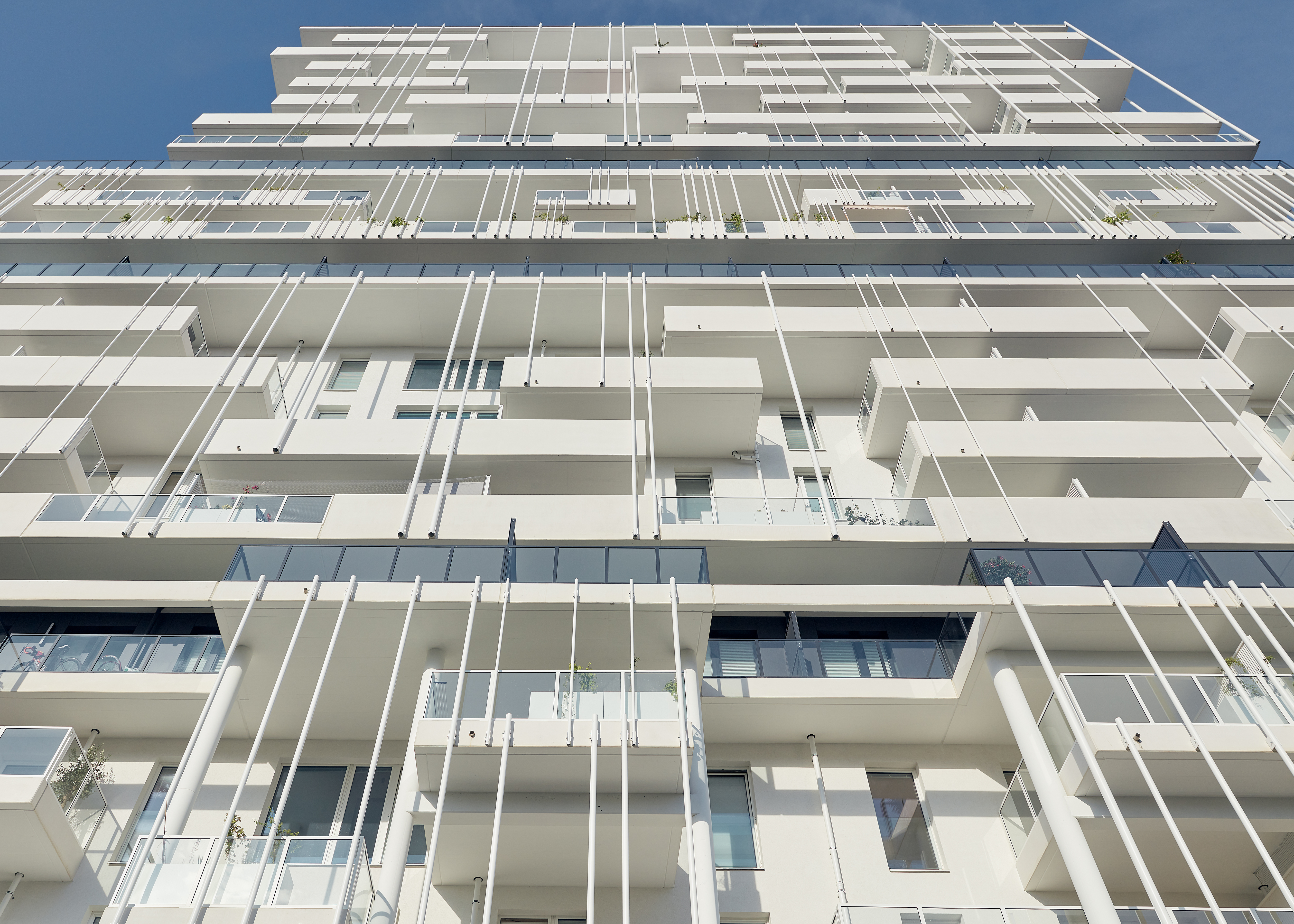 Taborama high rise residential building highlighted by greenery by ...