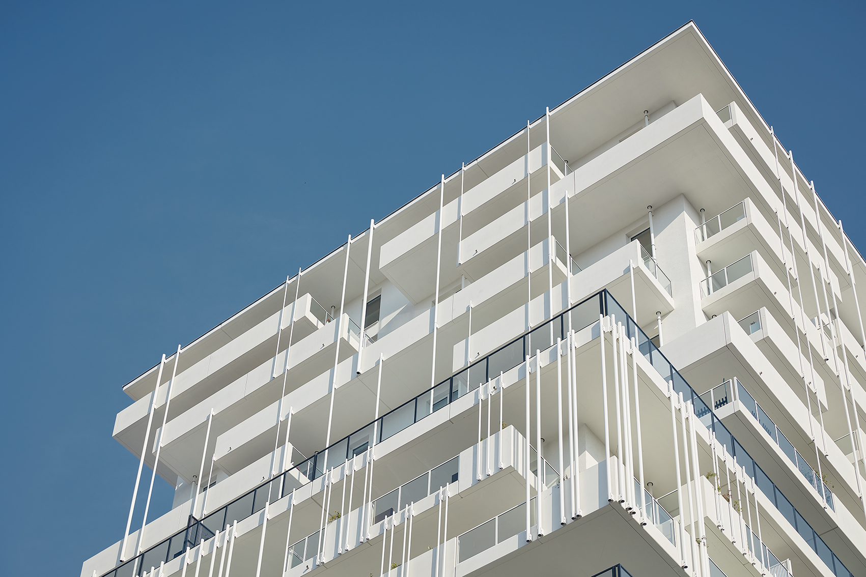 Taborama high rise residential building highlighted by greenery by ...