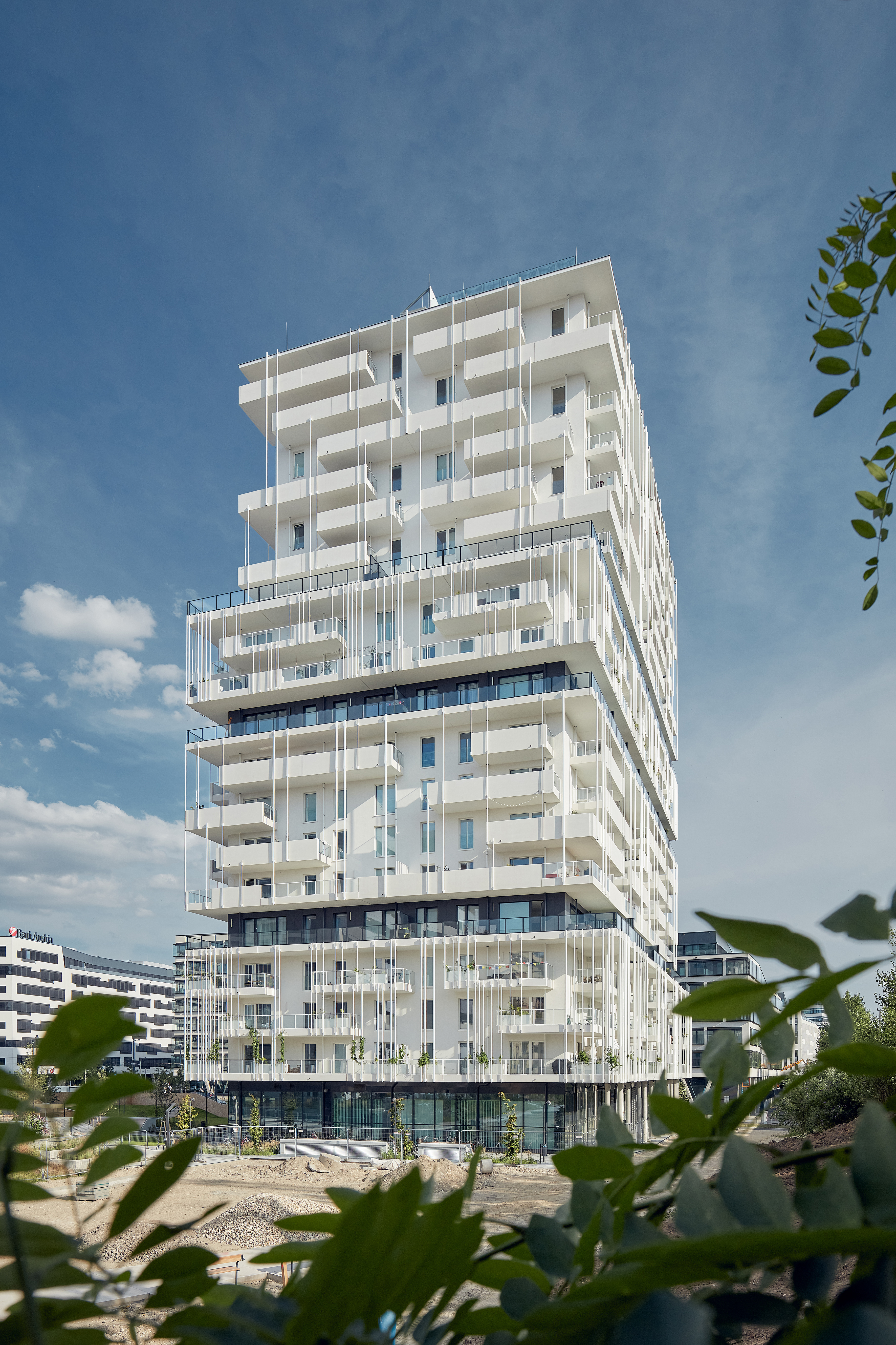 Taborama high rise residential building highlighted by greenery by ...