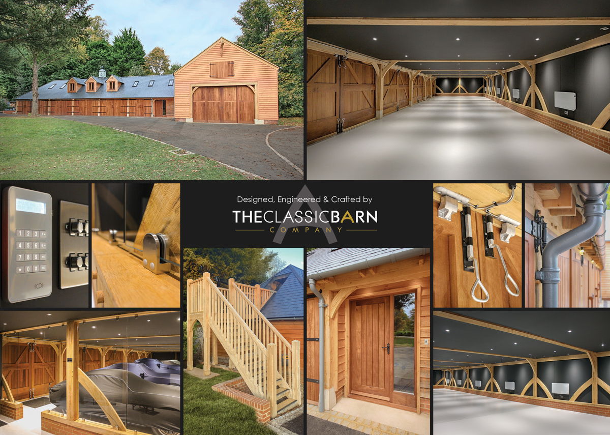 6 Bay Outbuilding Garage Complex by The Classic Barn Company - Architizer