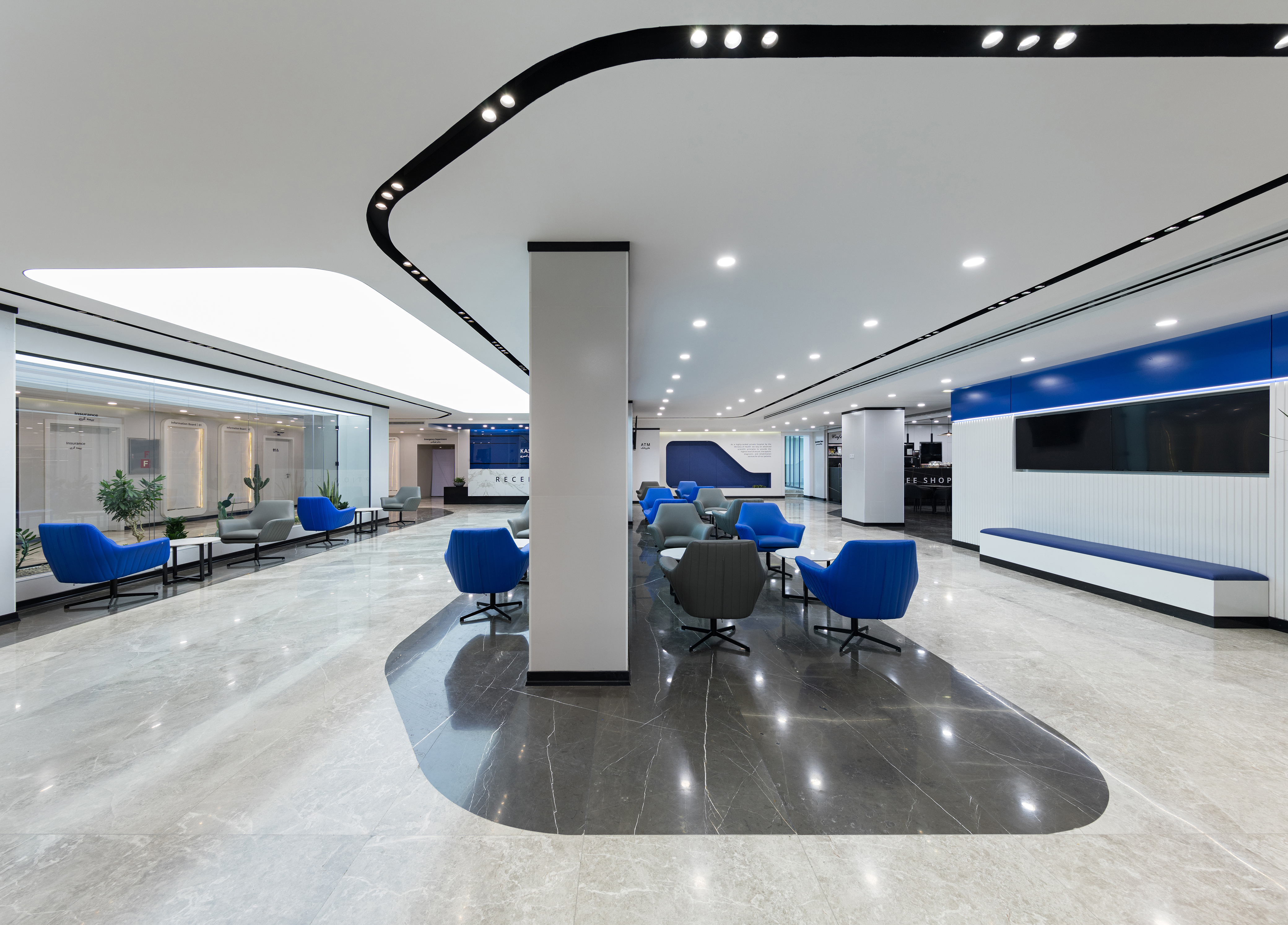 Kasra Hospital – Main Lobby Renovation by ARCHMED Consulting Engineers ...