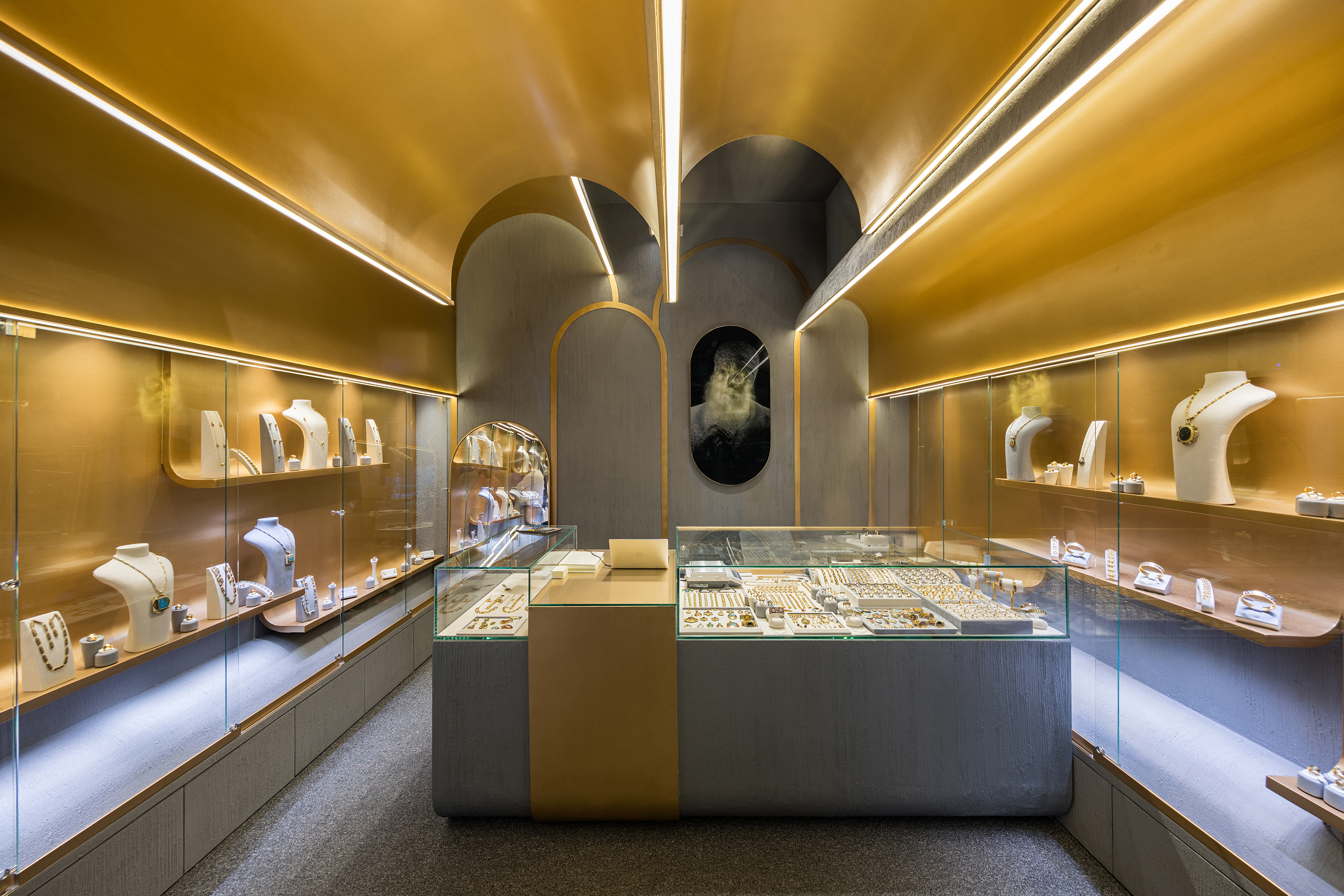 Zahrouni Gold Gallery by Hasht Architects - Architizer